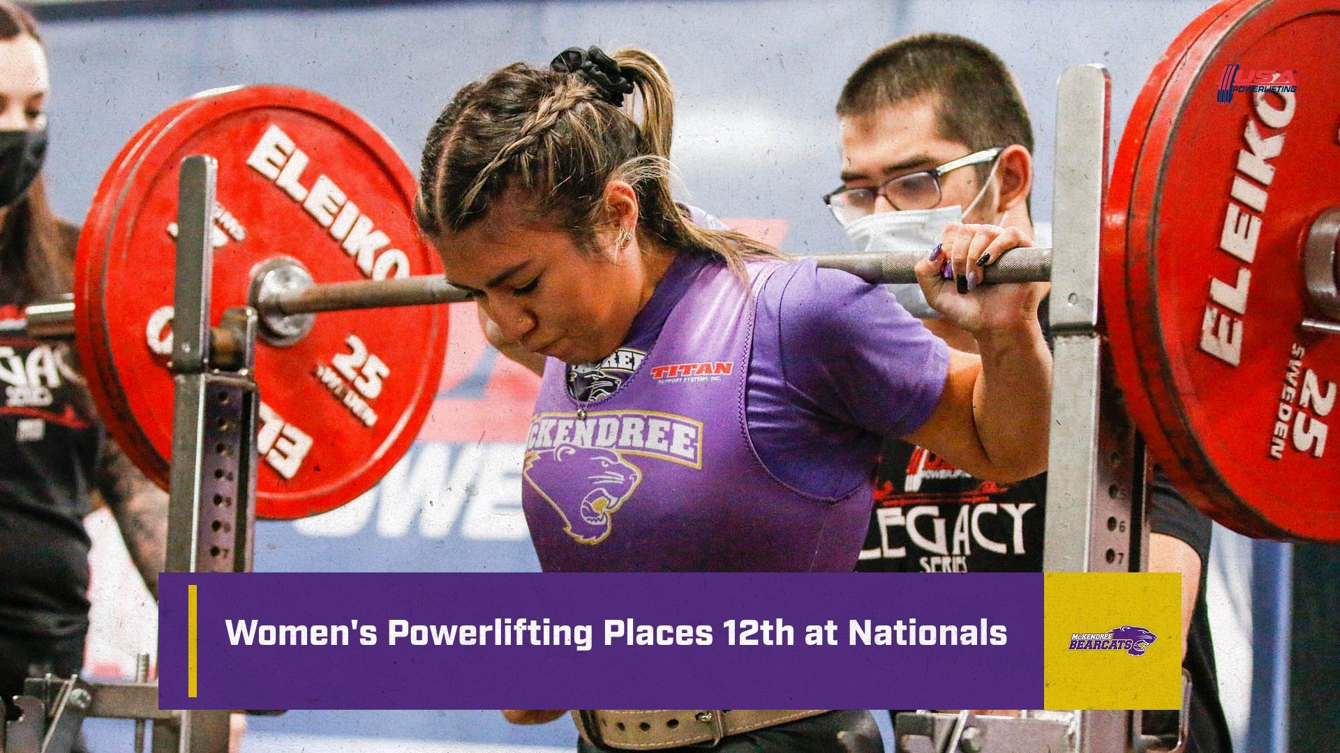 Women's Powerlifting Takes First Place at William Jewell Invitational - McKendree University ...