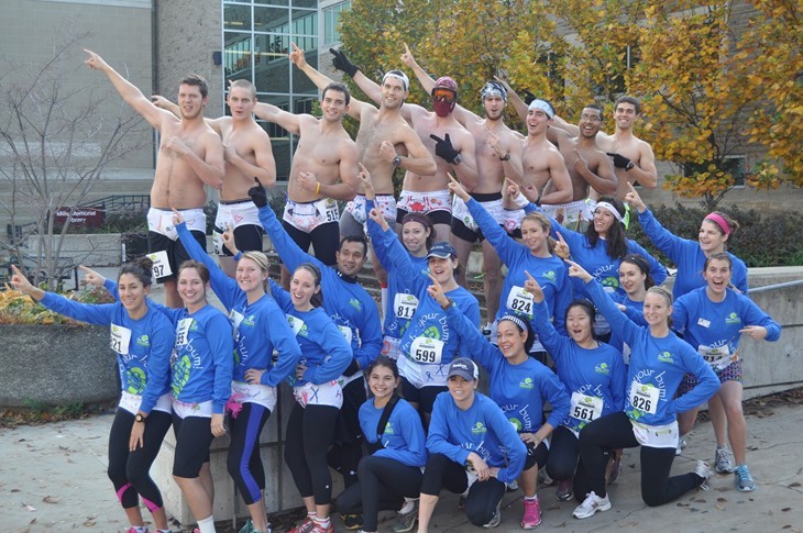 THE PULSE SUITS UP FOR MAC BUM RUN - McMaster University Athletics