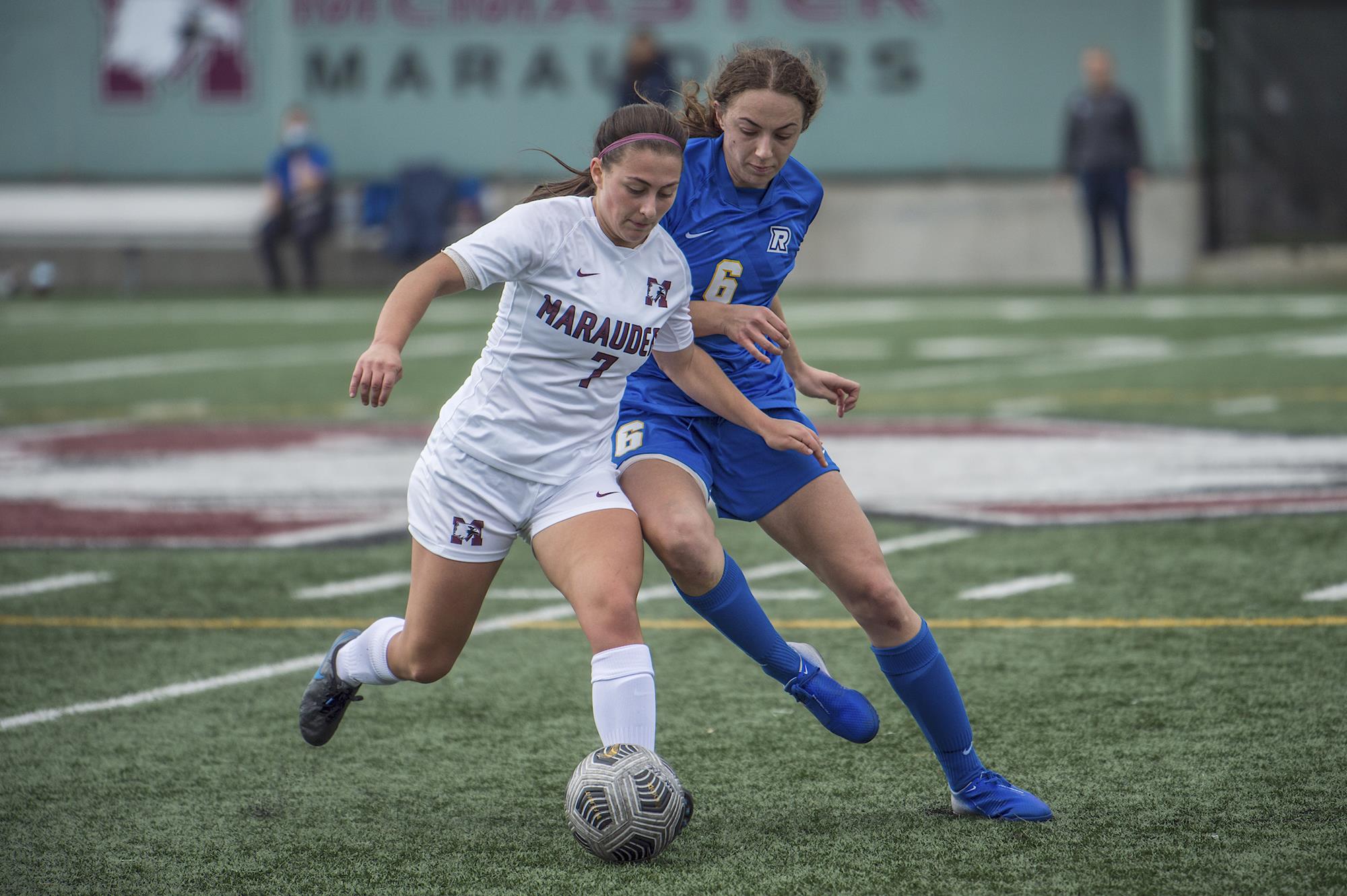 MARAUDERS WOMEN SOCCER FALL TO RAMS - McMaster University Athletics
