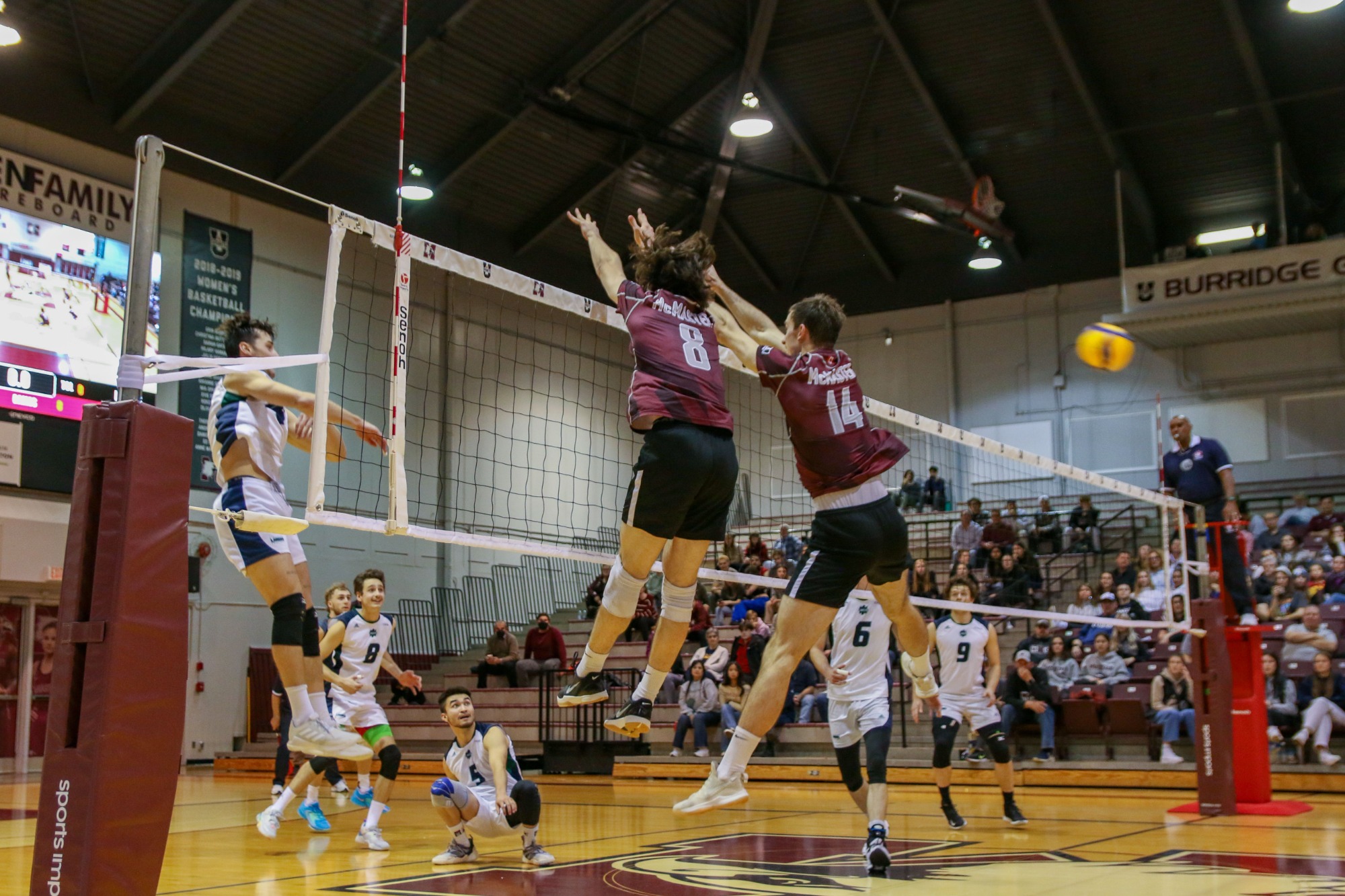Marauders Defeat Lakers in a Tight Four Set Game - McMaster University ...
