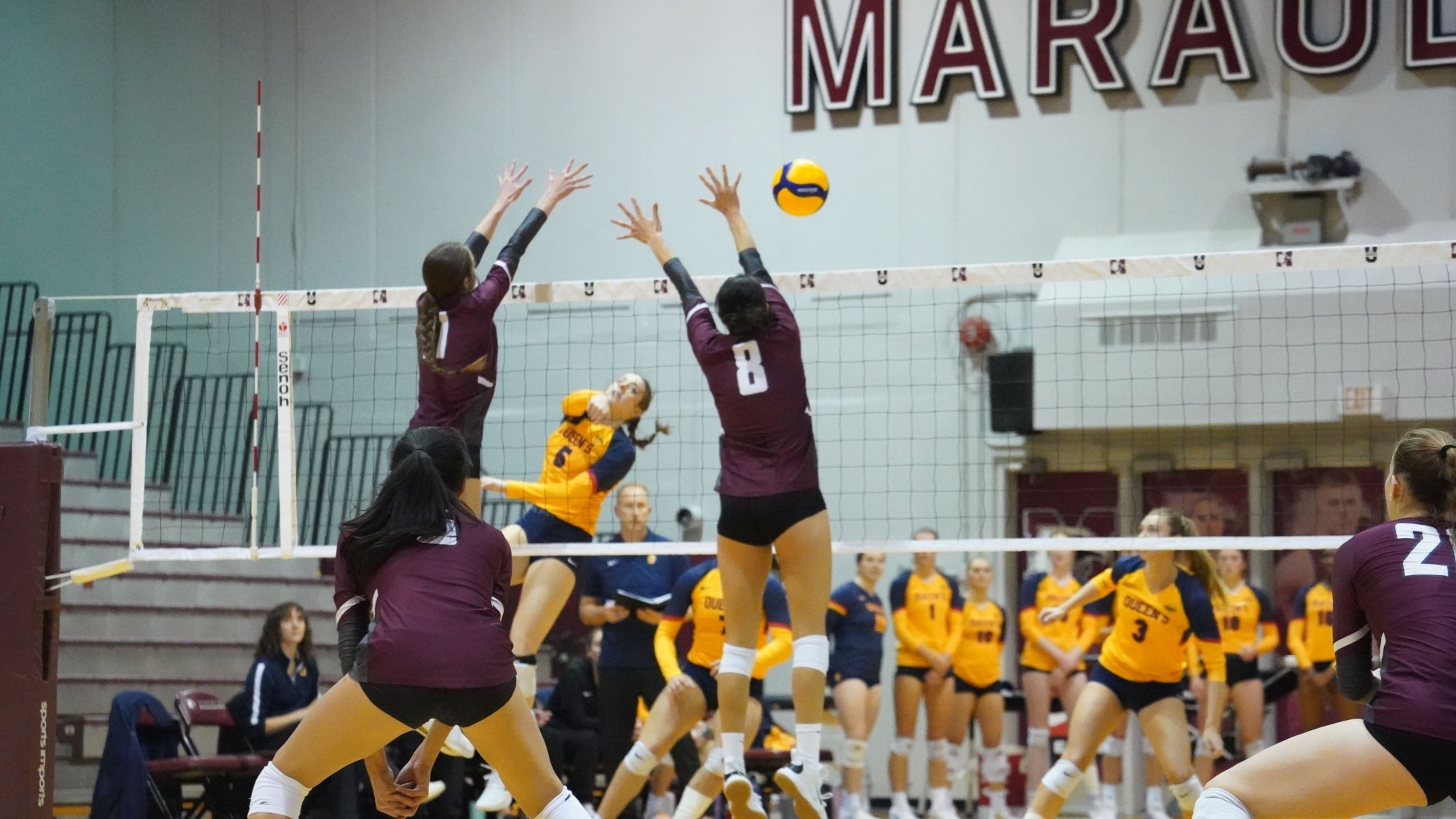 Marauders Defeat Gaels in Competitive Five Set Game - McMaster ...