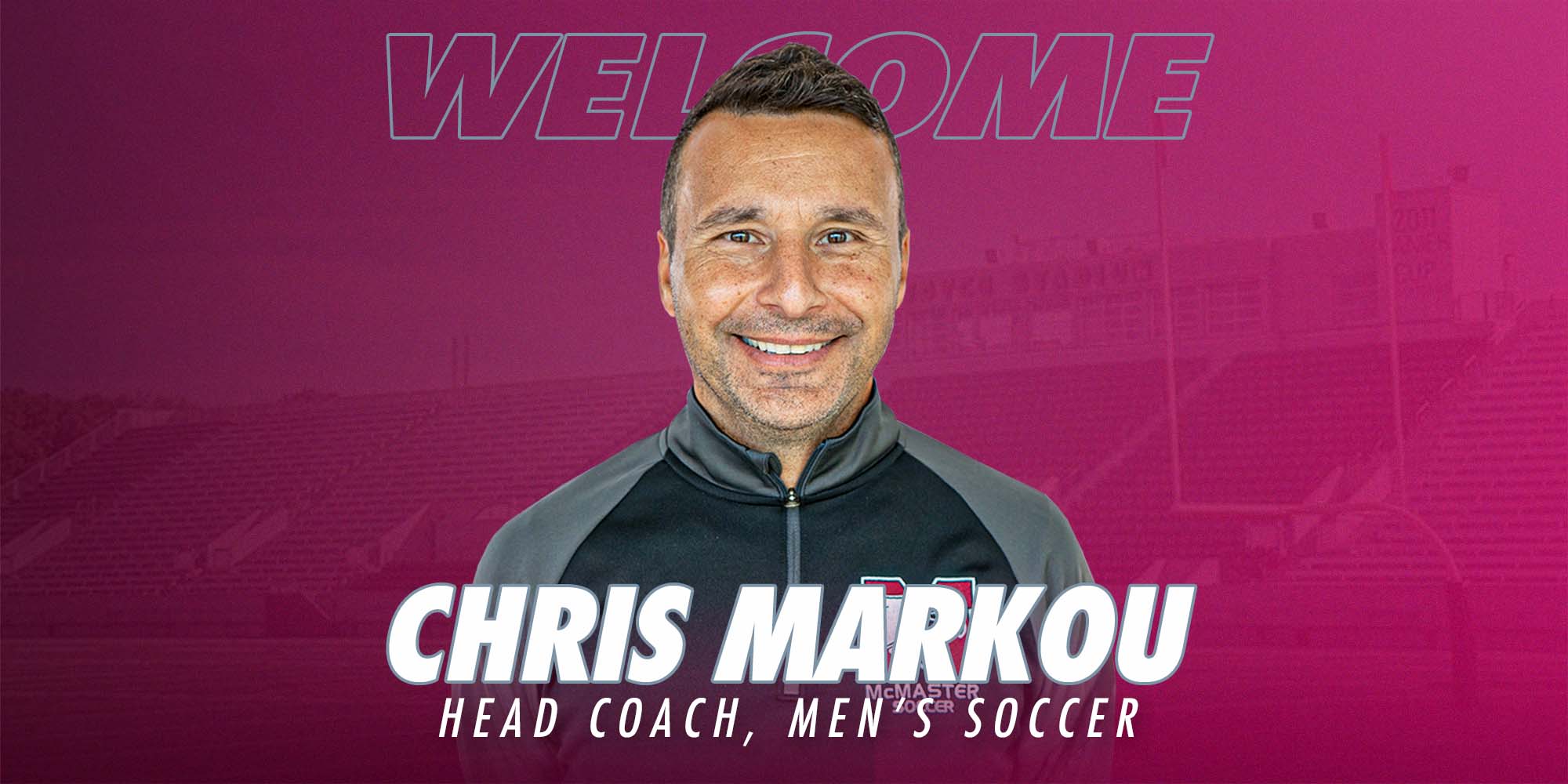 MARKOU NAMED HEAD COACH, MEN’S SOCCER - McMaster University Athletics