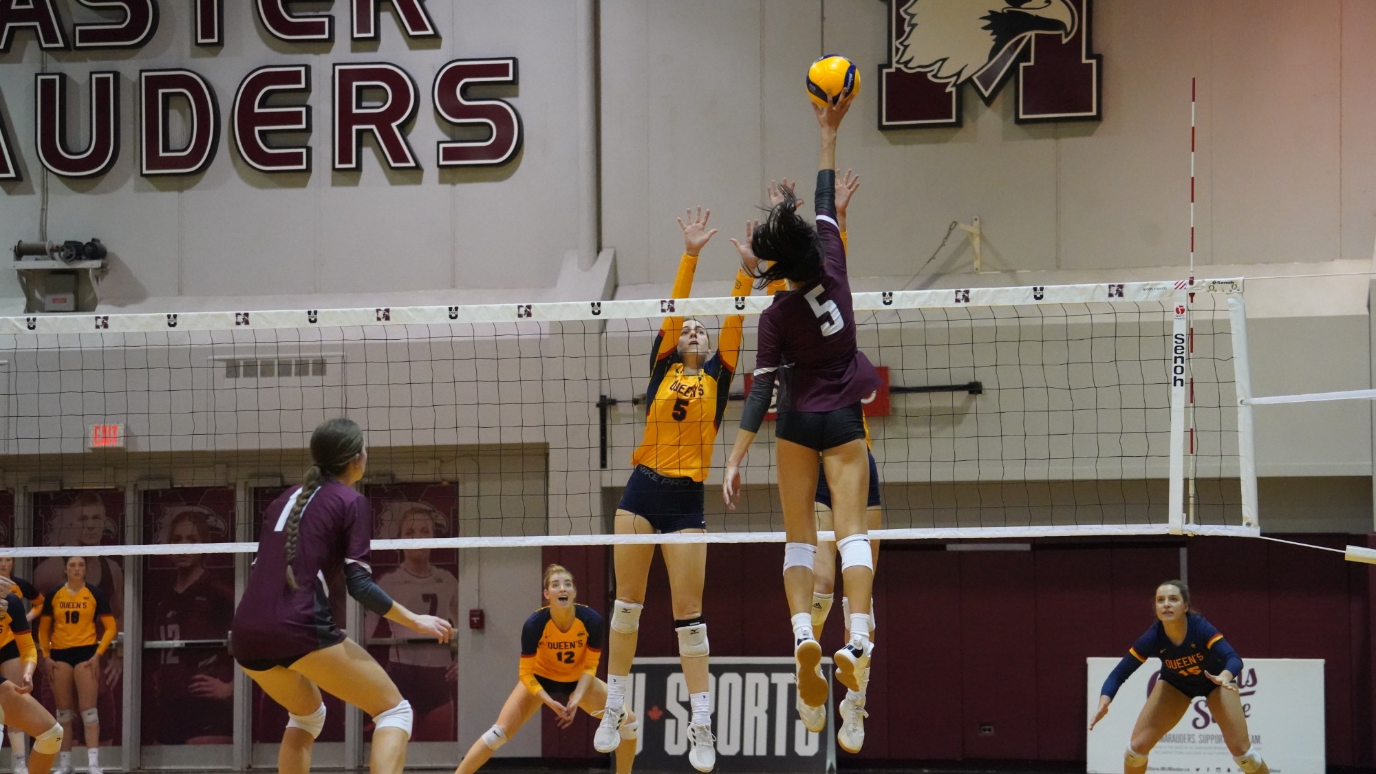 Marauders Hand Brock their First Loss of the Season in Five-Set Game ...