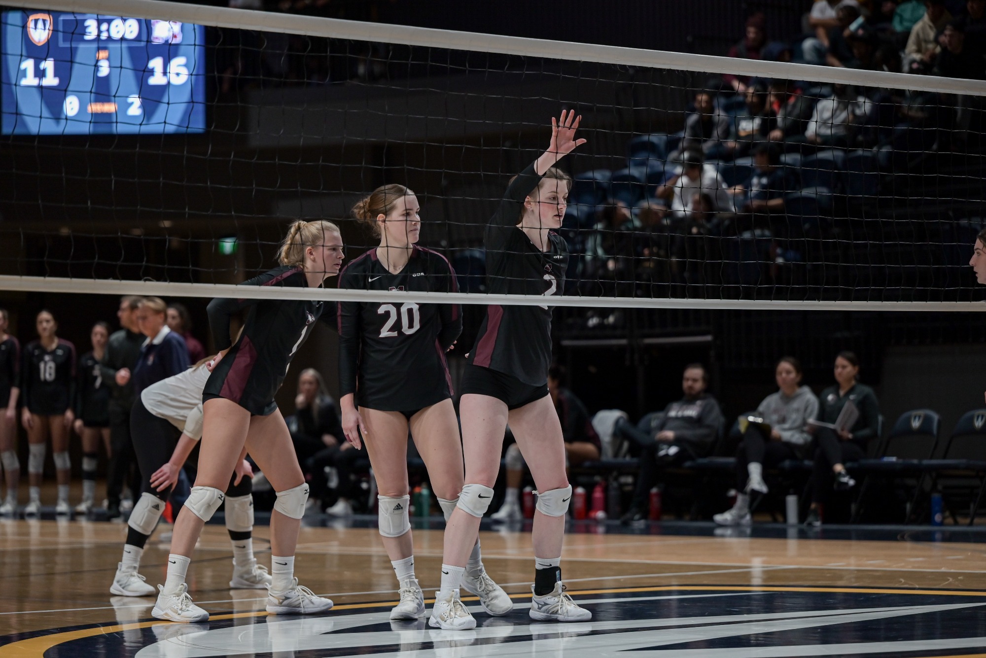 Women’s volleyball team sweeps Windsor 3-0 - McMaster University Athletics