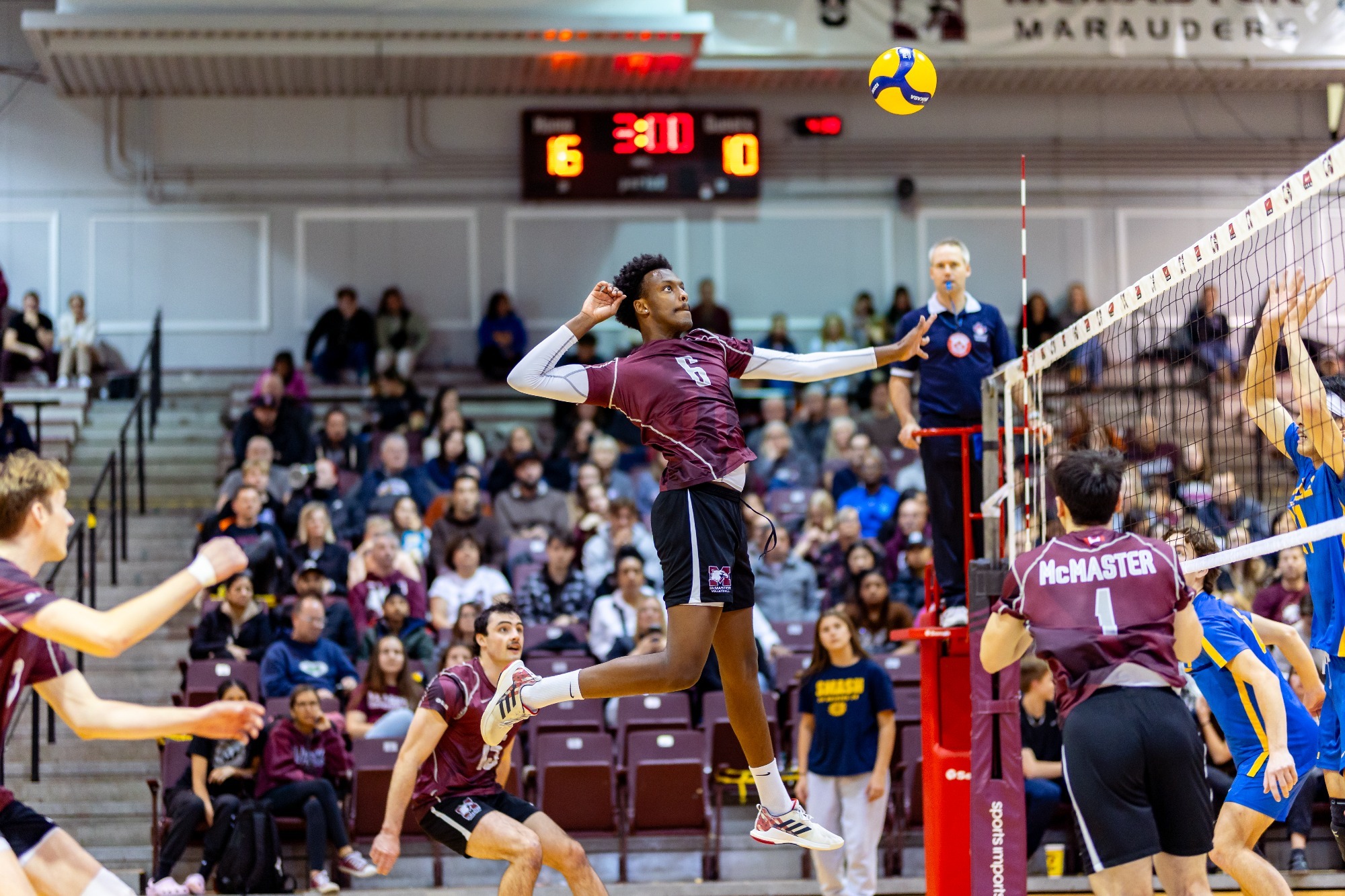 McMaster Sweeps Bold in Confident Three-Set Win - McMaster University ...