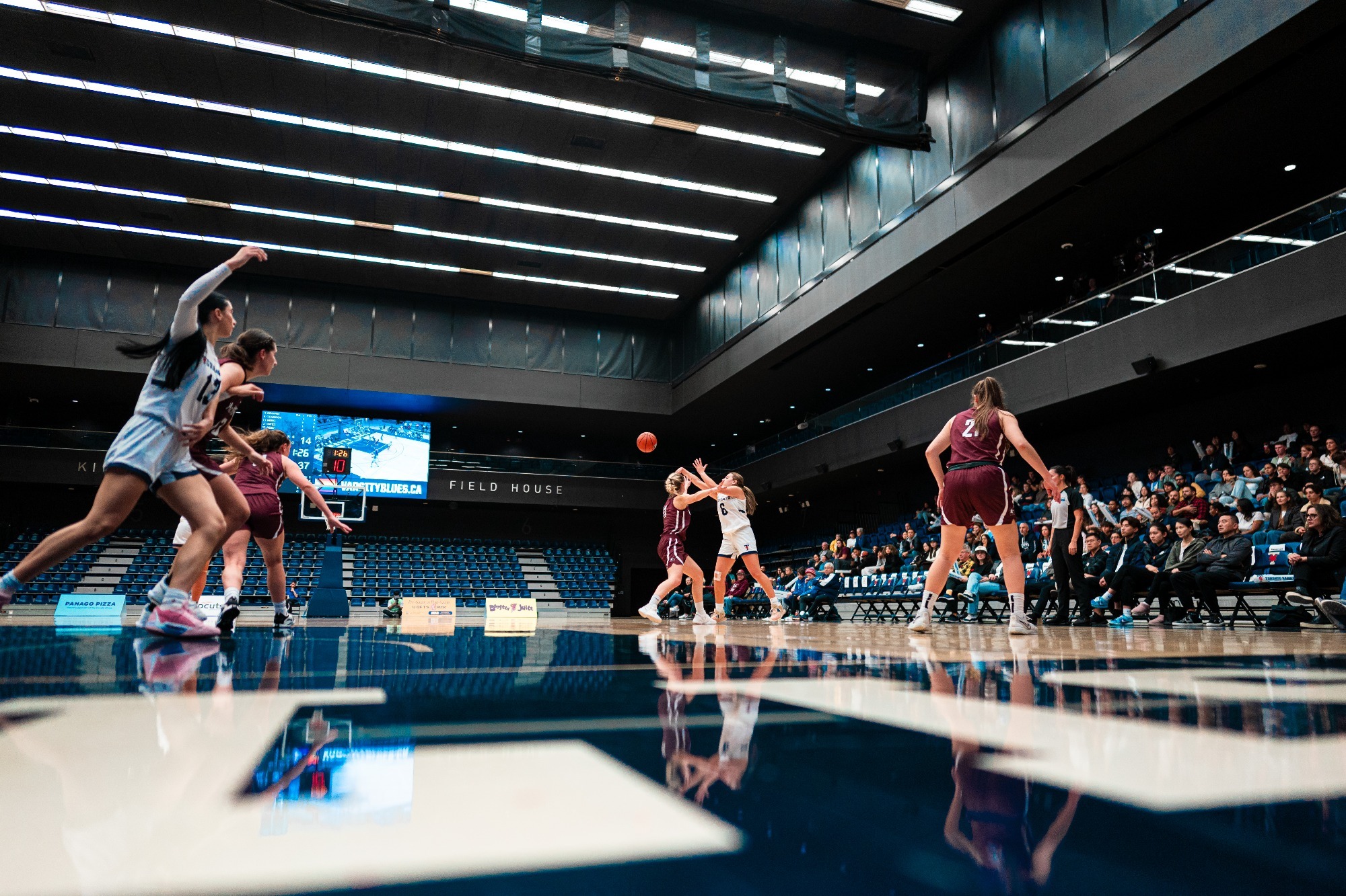 MARAUDERS CRUSH VARSITY BLUES, HOLDING THE LEAD THE ENTIRE GAME ...