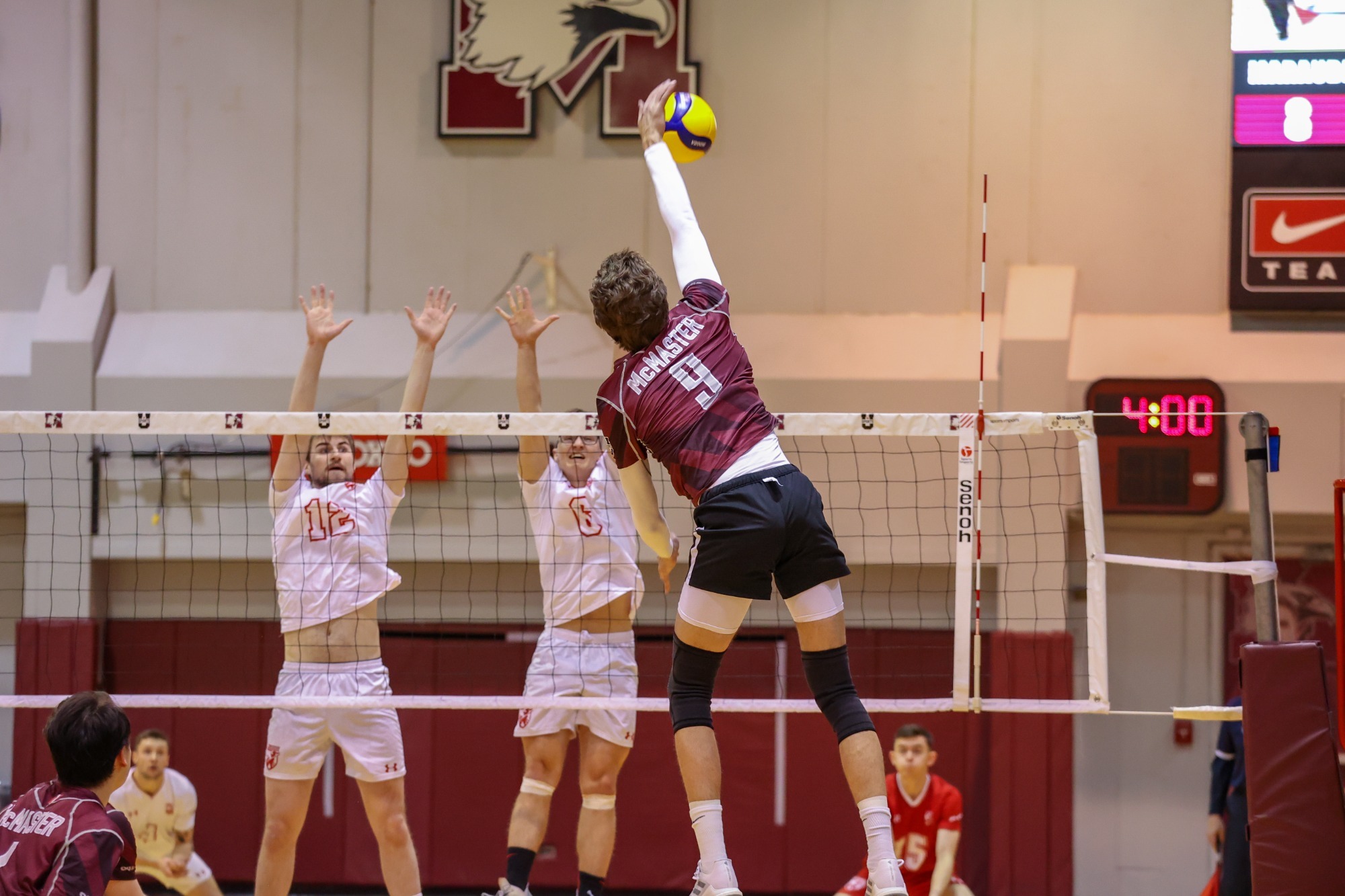 Marauders Defeat York in Four-Set Away Game - McMaster University Athletics