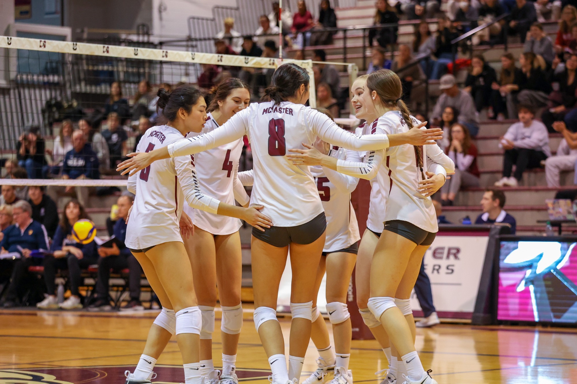 Marauders Lose to Varsity Blues in Three-Set Game - McMaster University ...