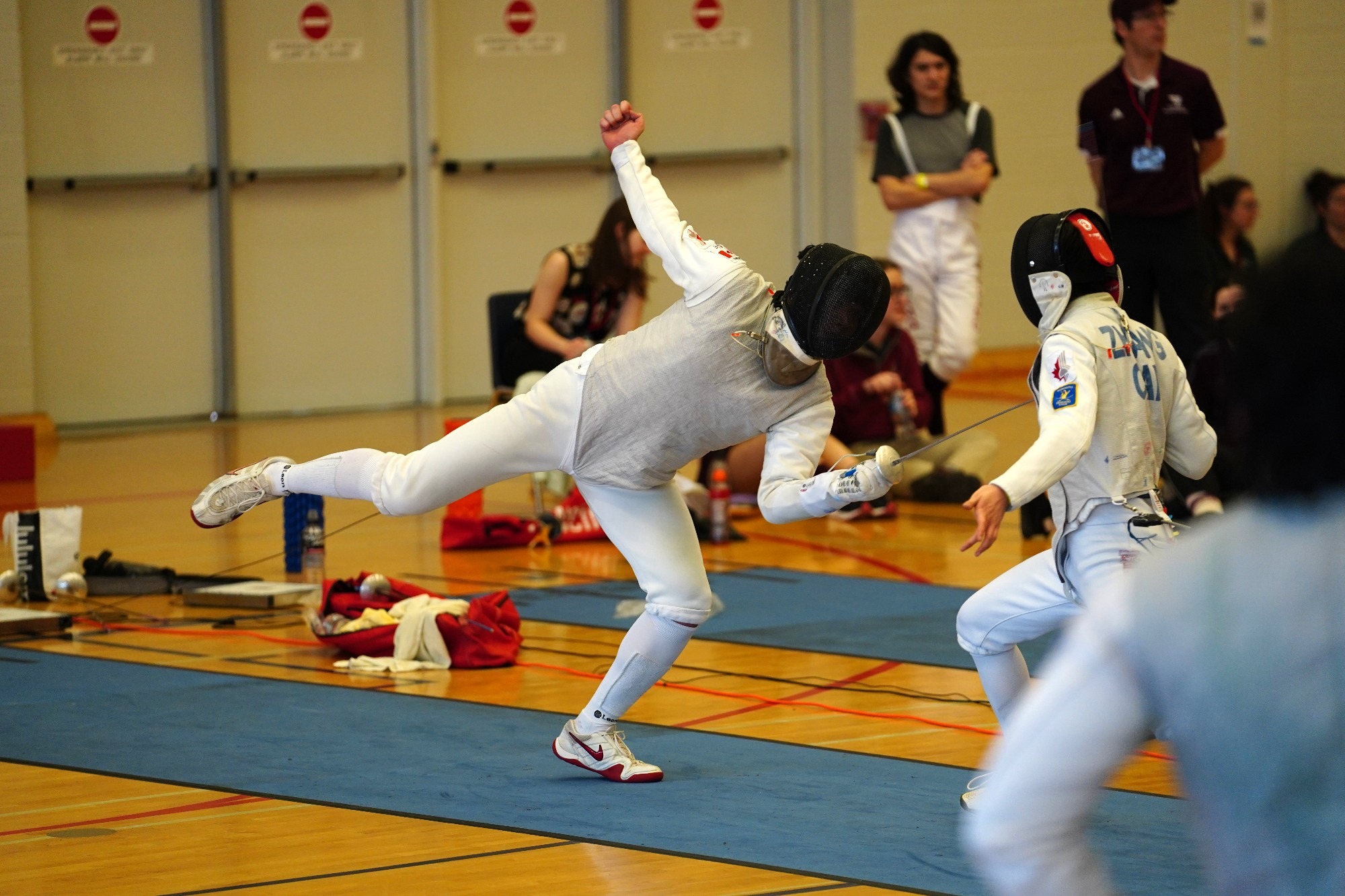 Fencing steps onto piste for final time this season at OUA ...