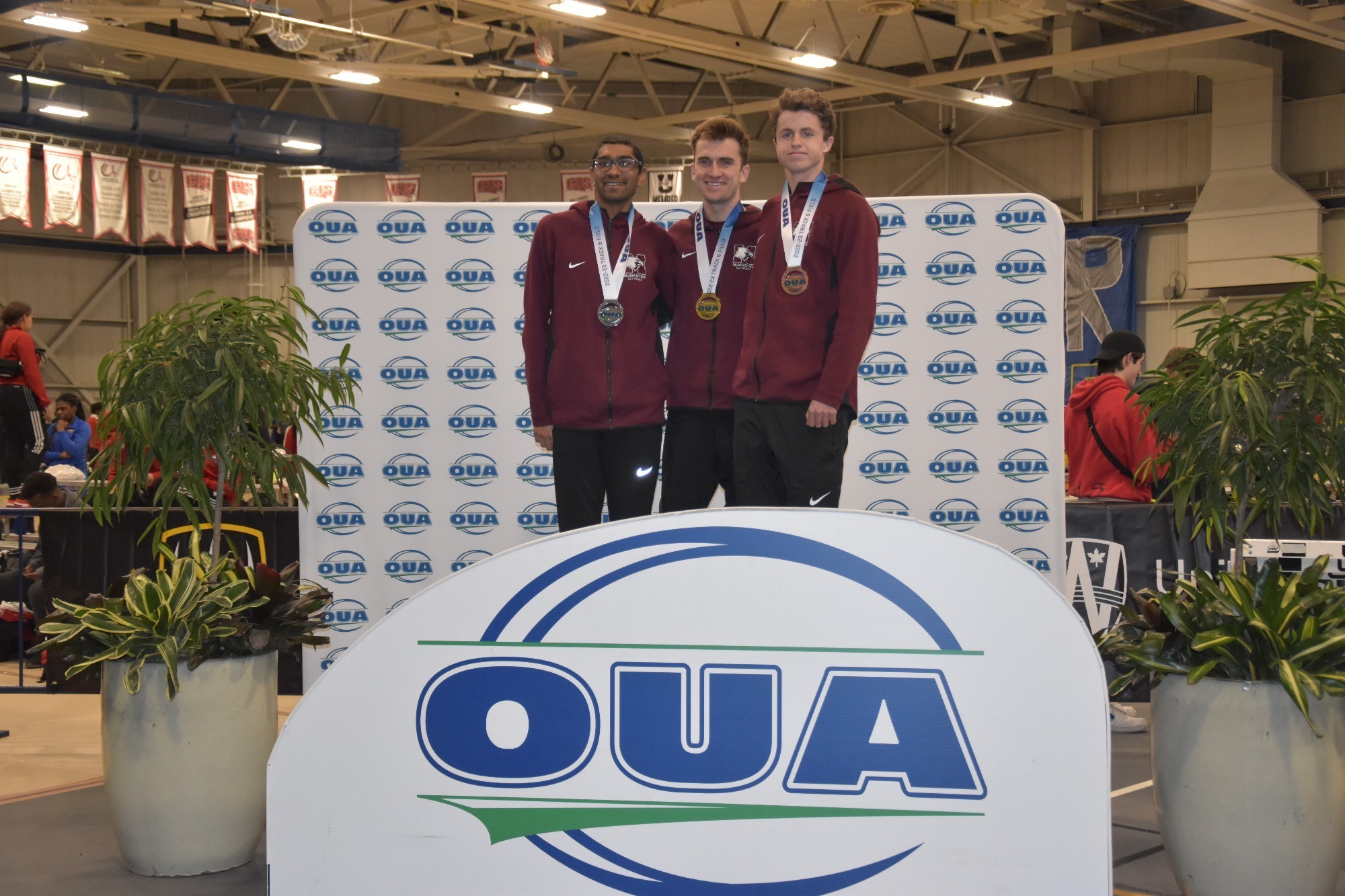 Marauders sweep men's 3000m podium to highlight OUA finale - McMaster ...
