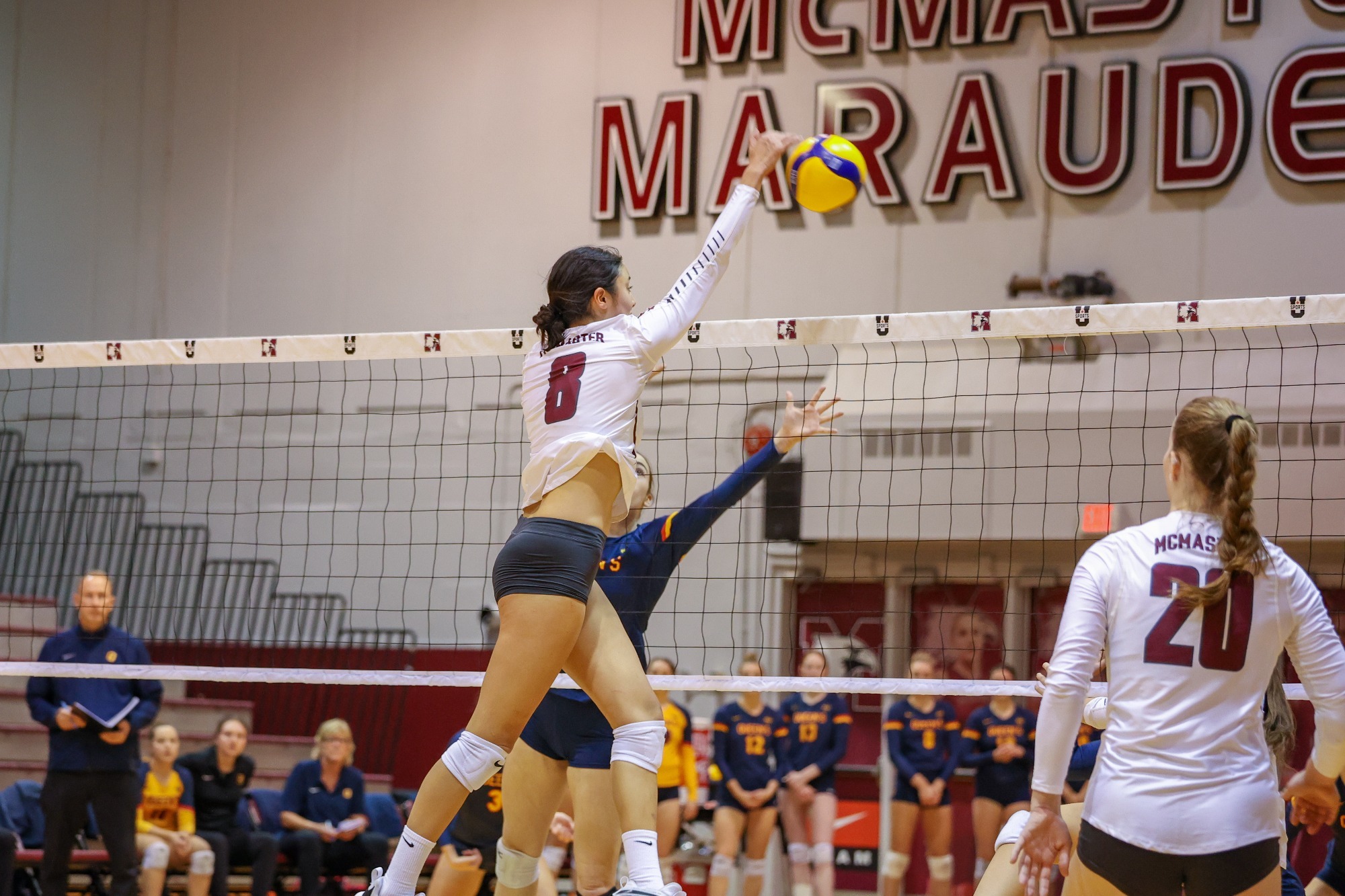 Double sweep for the women’s volleyball team against Windsor - McMaster ...