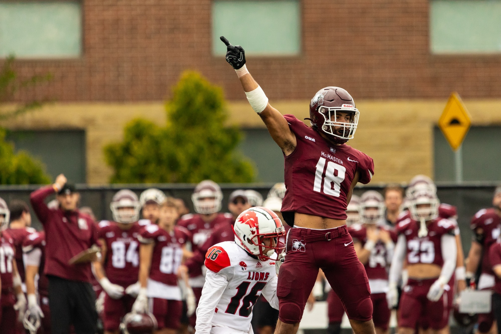 Dominant performance sees Marauders soar to 71-0 victory - McMaster ...