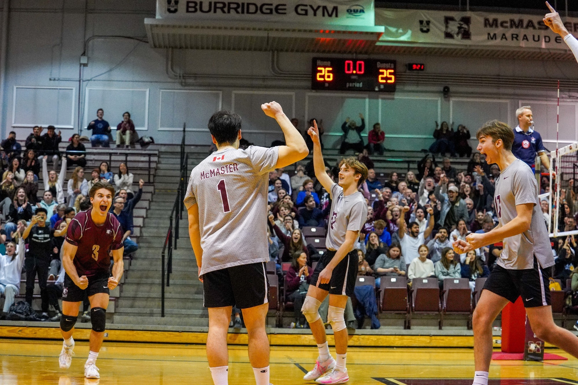 Men's volleyball earns redemption against Mustangs - McMaster ...