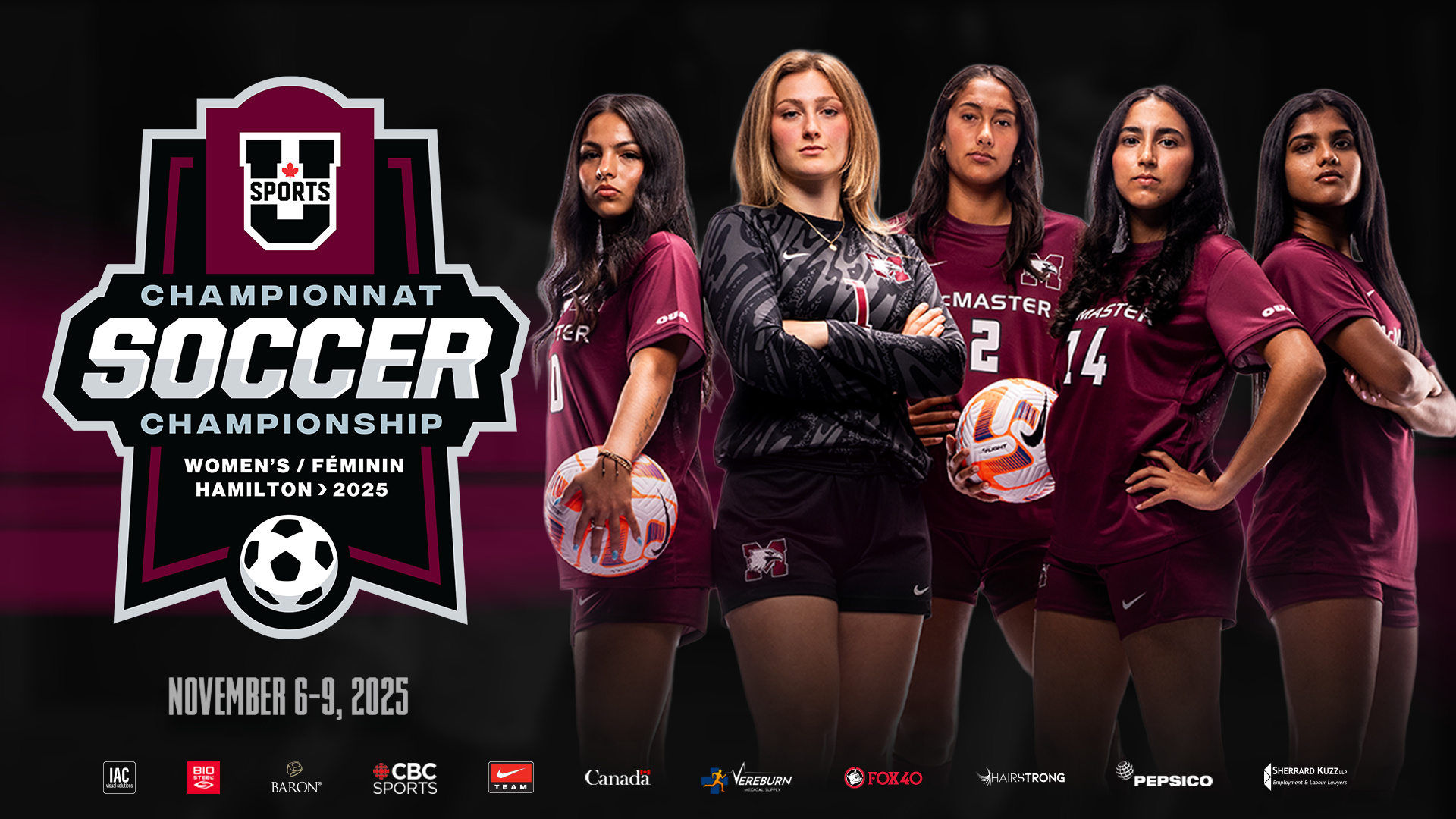 McMaster to Host 2025 U SPORTS Women’s Soccer Championship and 2026 U ...