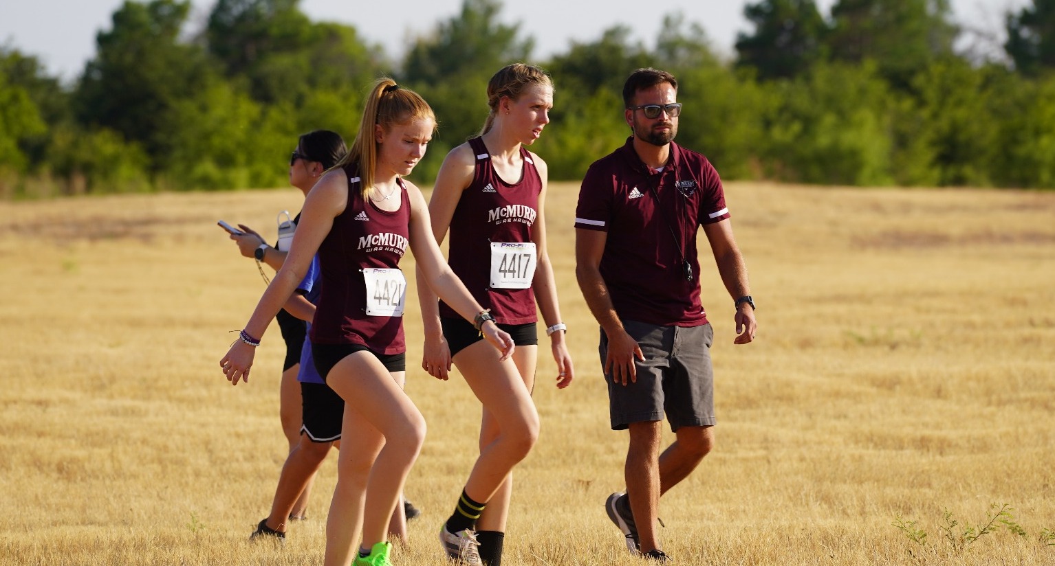 SWEET SWEEP – WAR HAWKS STAND ATOP ASC LANDSCAPE - McMurry University Athletics