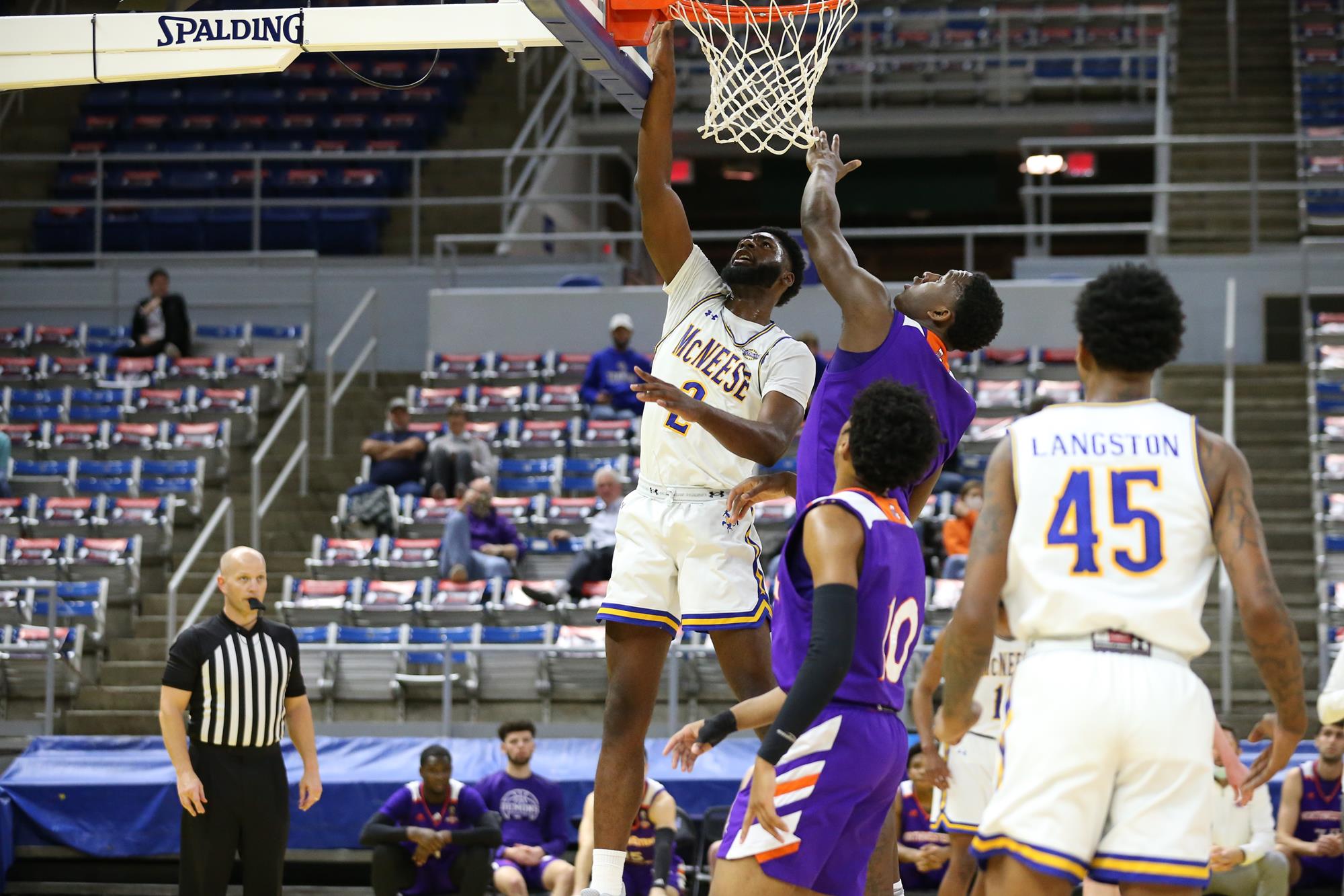 Keyshawn Feazell - 2020-21 - Men's Basketball - McNeese State ...