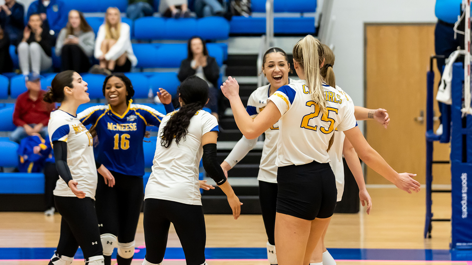 VB: Cowgirls Defeat UNO Behind Solid Team Play - McNeese State ...