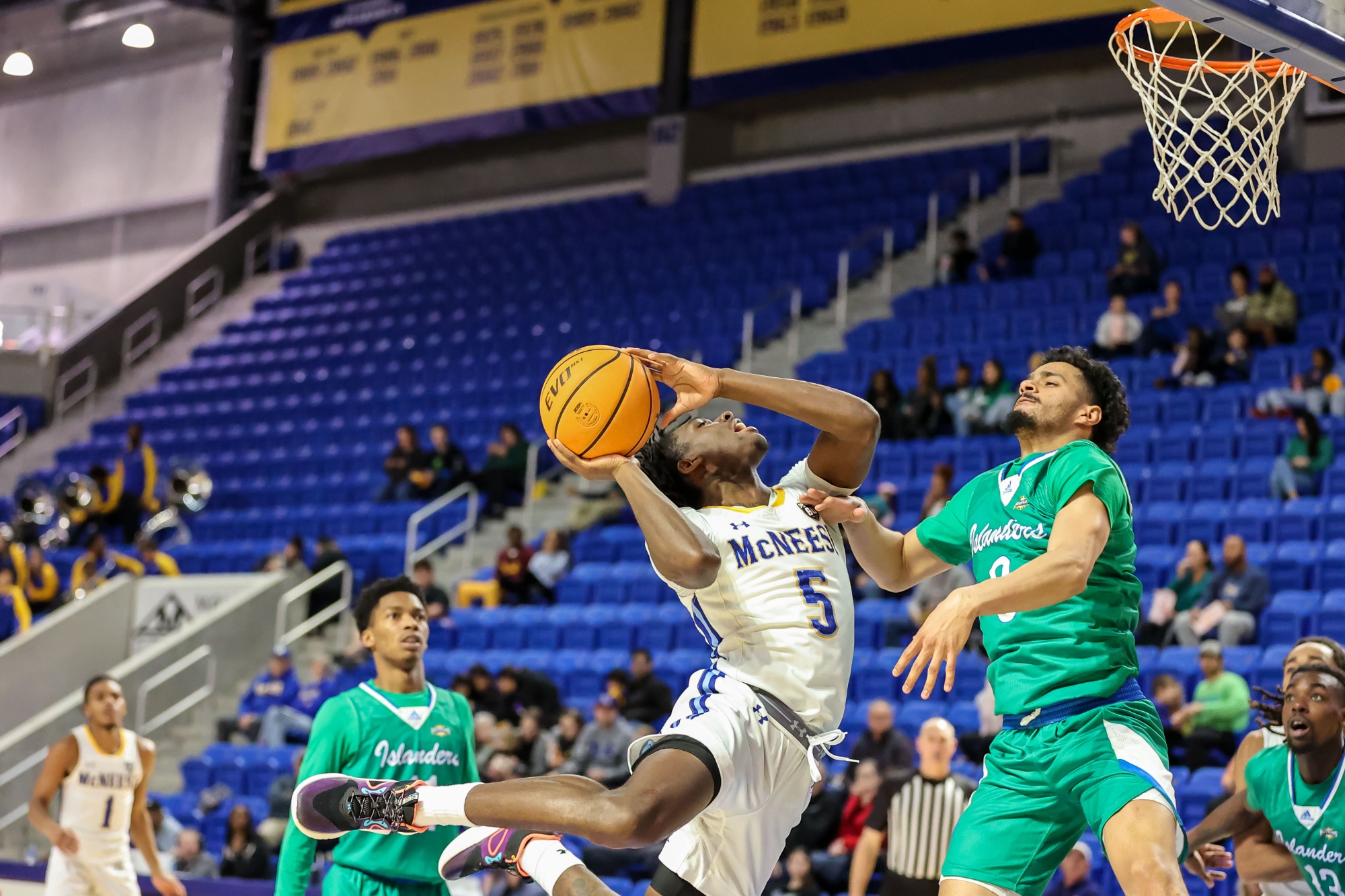 Cowboys fall 77-54 to first place Islanders - McNeese State University ...