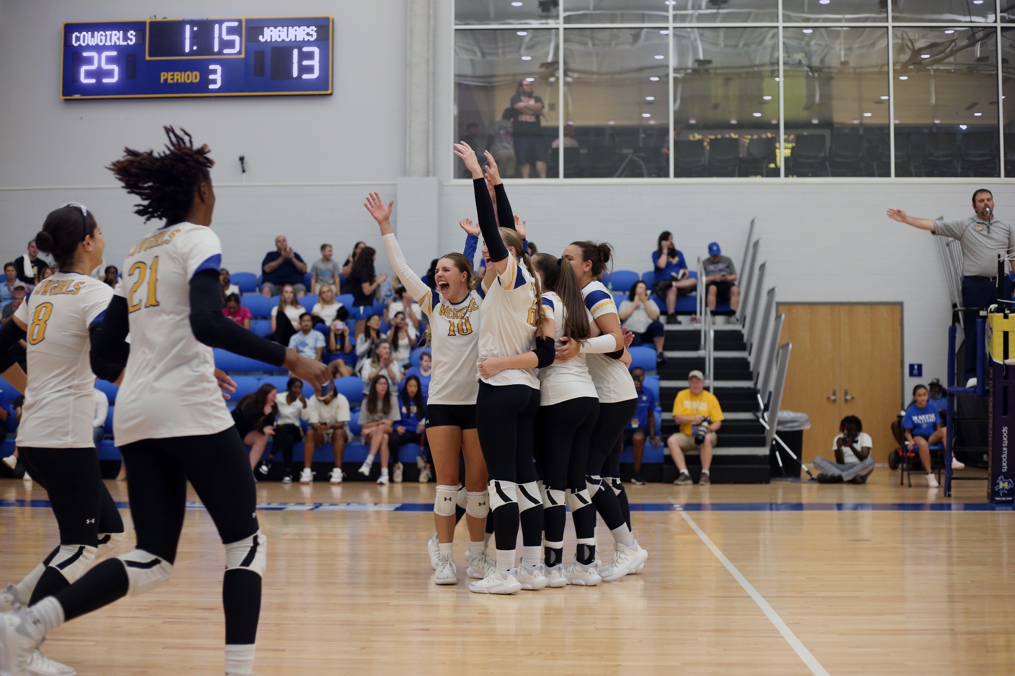VB: Cowgirls Open Home Slate With Win Over Southern - McNeese State ...