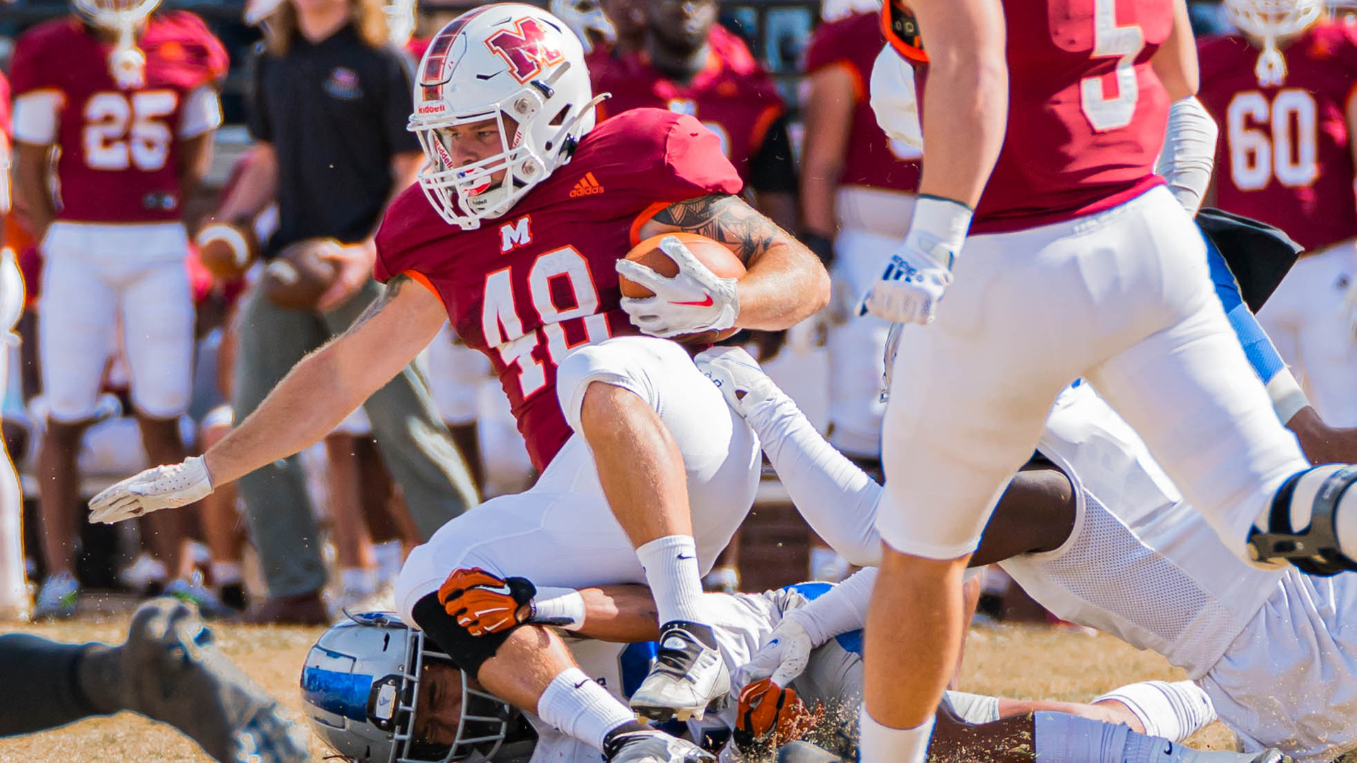 Estep Scores Three TDs on Senior Day - Maryville College