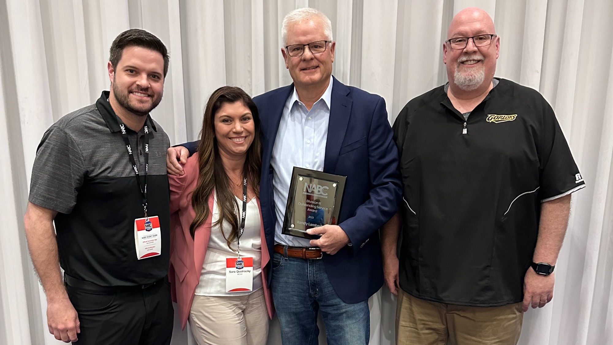 Lambert Earns NABC Award - Maryville College