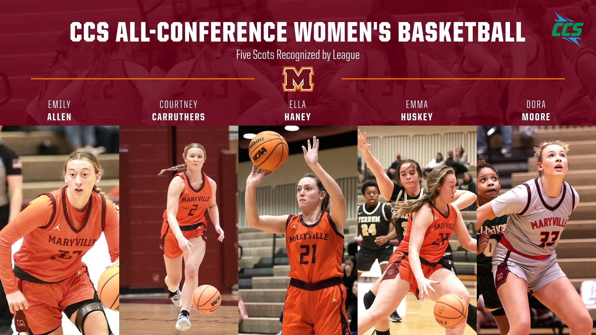 Allen Named CCS Sixth Player of the Year - Maryville College