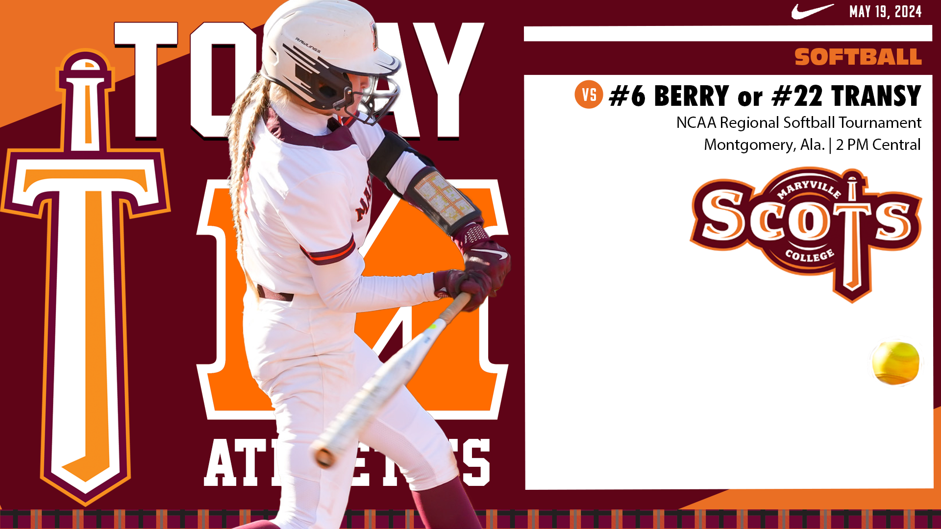 Today in Maryville Athletics - May 8 - Maryville College