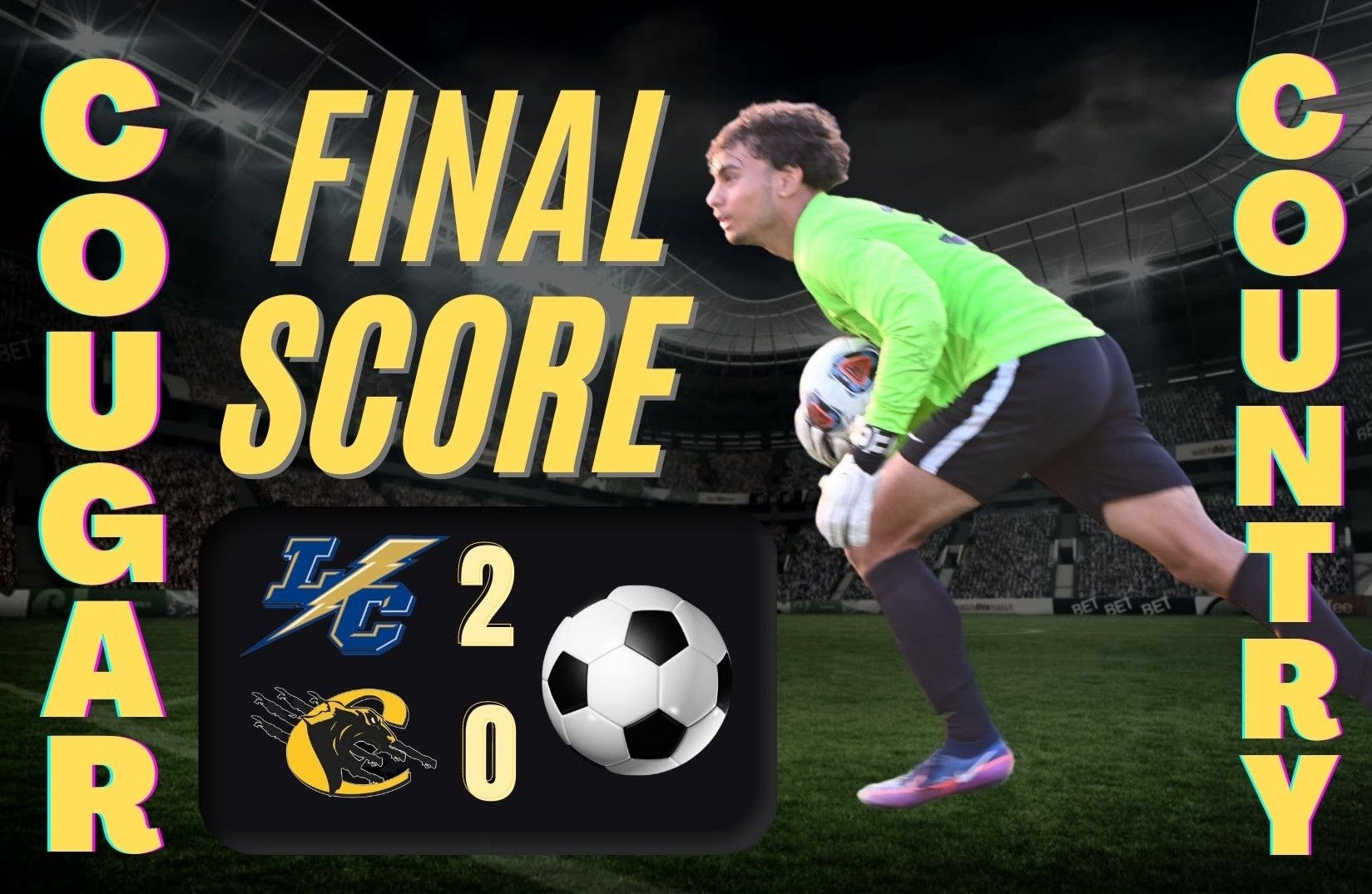 Louis Caiola makes 14 saves despite Cougars' 2-0 loss to CUNYAC foe ...