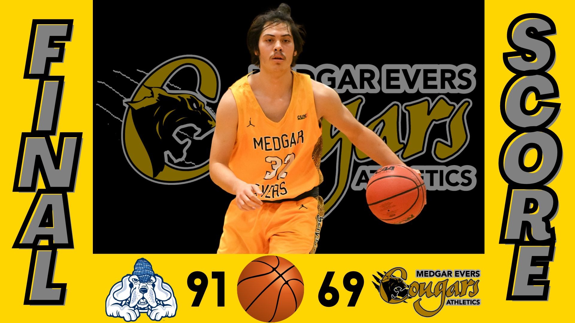 Cougars drop crucial CUNYAC game to Bloodhounds, 91-69; Jacob Green ...