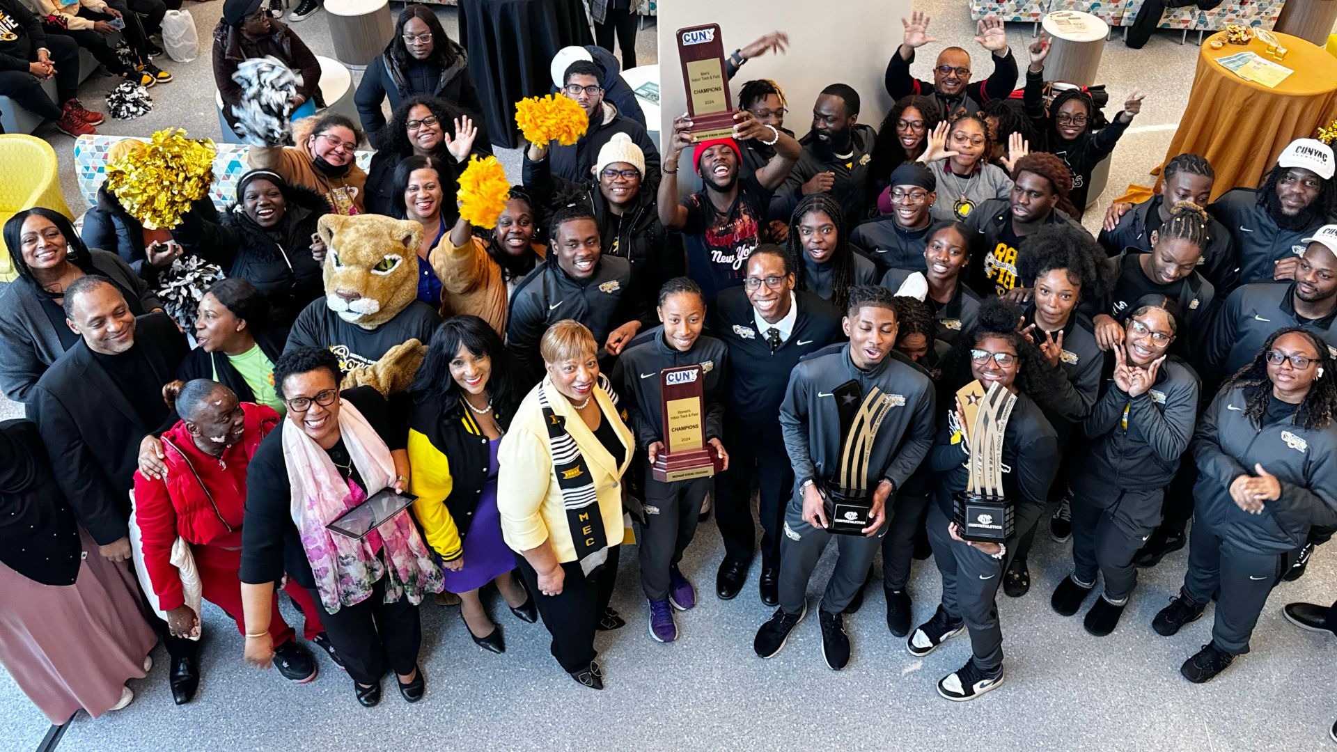 Cougars dominate '23-'24 CUNYAC Indoor Track and Field Championship, as ...