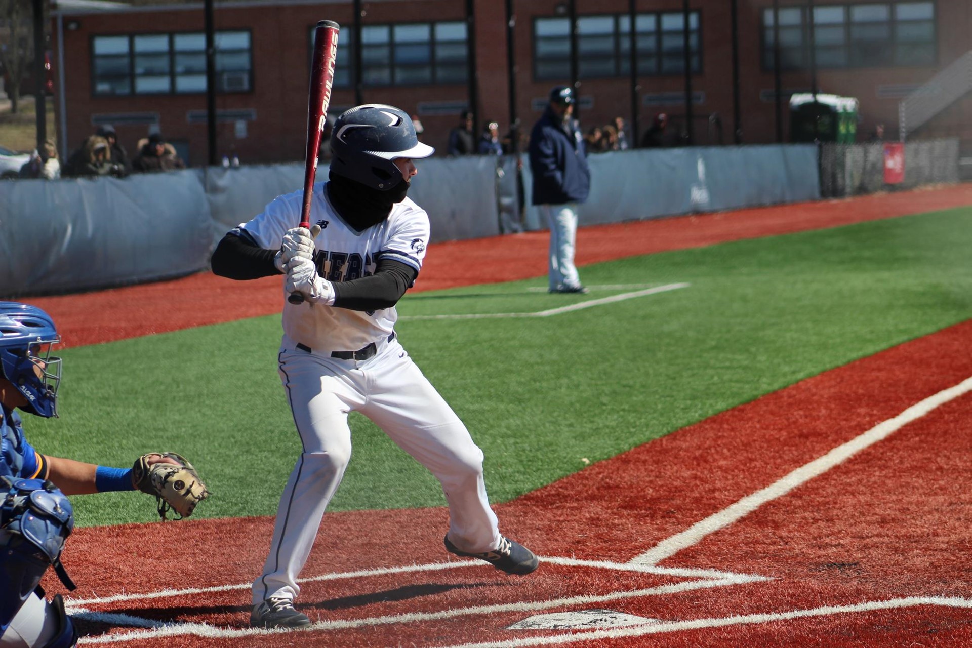 McMenamy Records RBI as Baseball Hosts Nyack - Mercy University Athletics