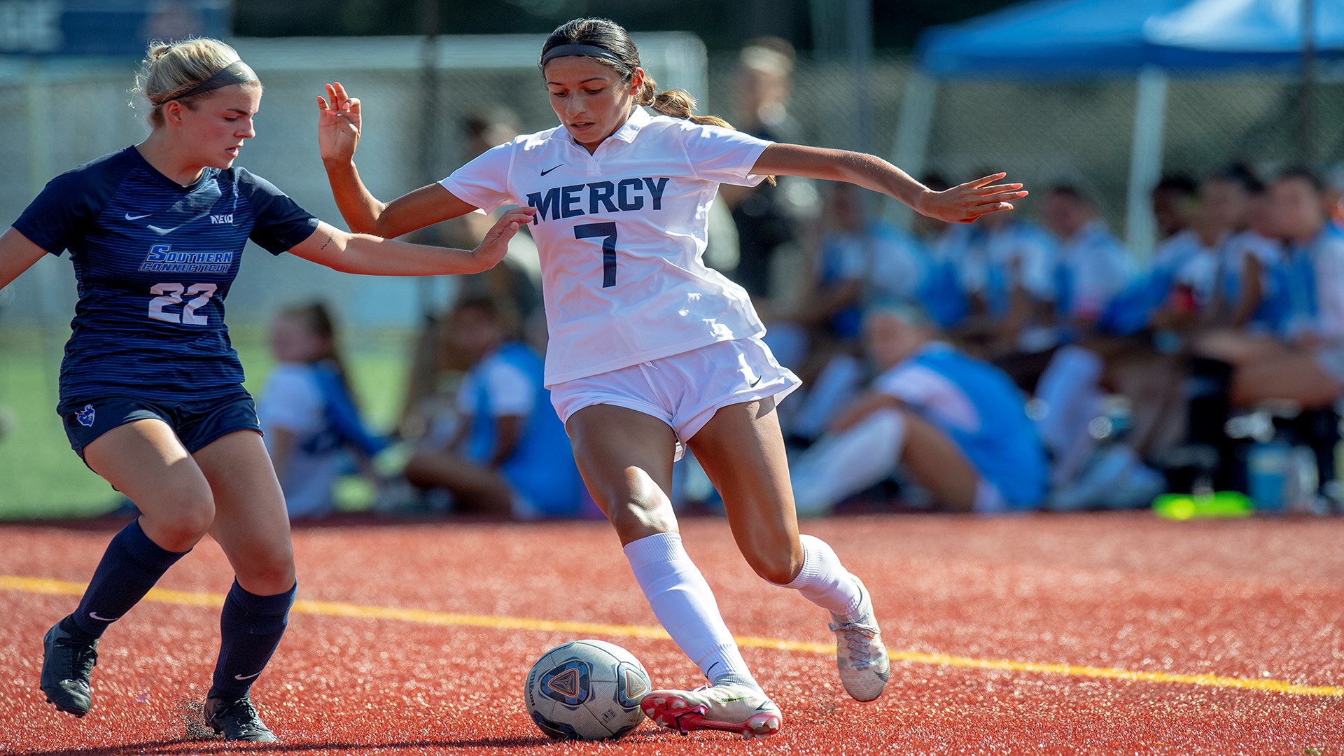 Camacho Scores Game-High Two Goals as No. 15 Women's Soccer Earns 4-0 ...