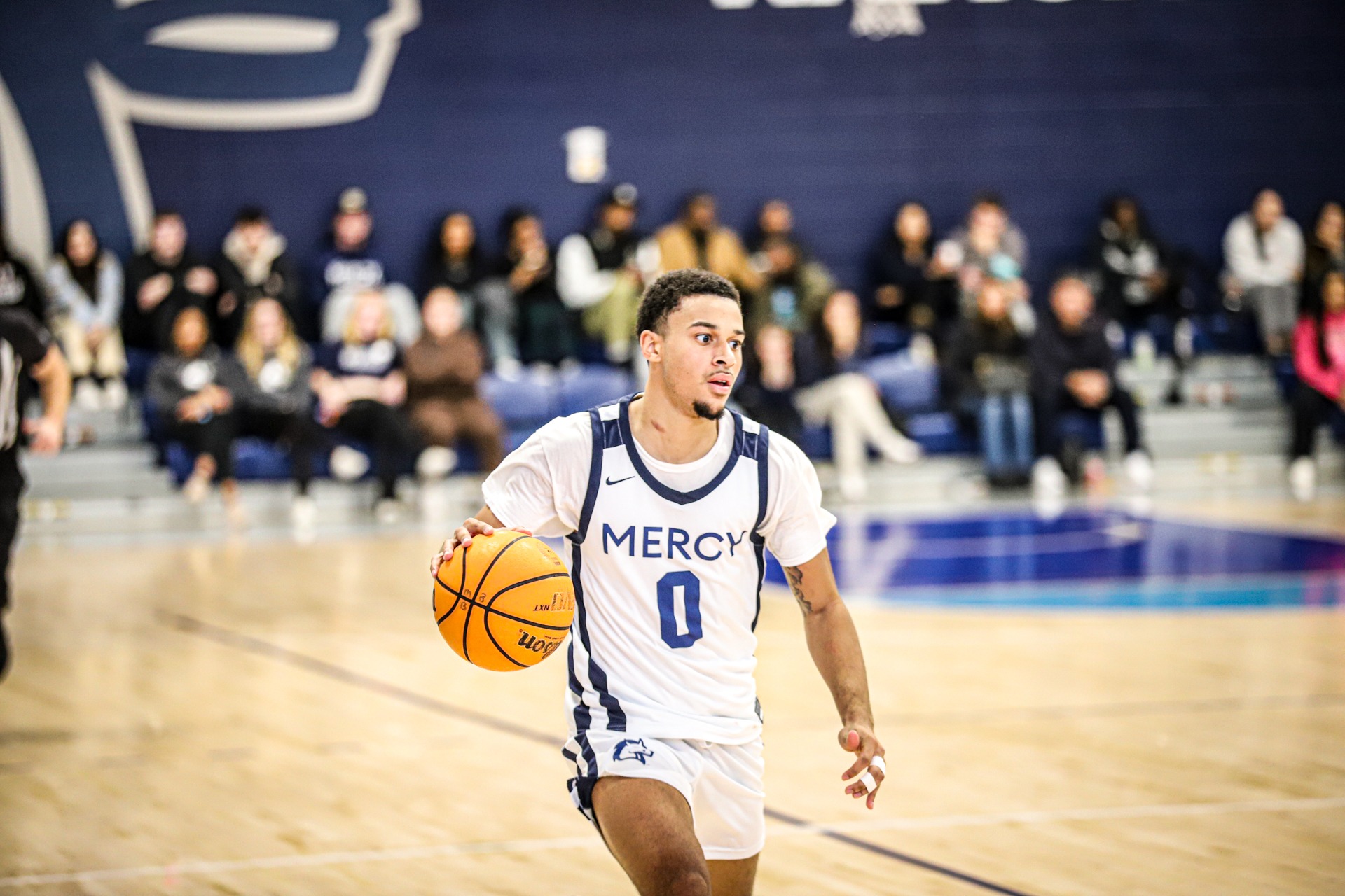 May Scores Career-High 21 Points as Men's Basketball Hosts D'Youville ...