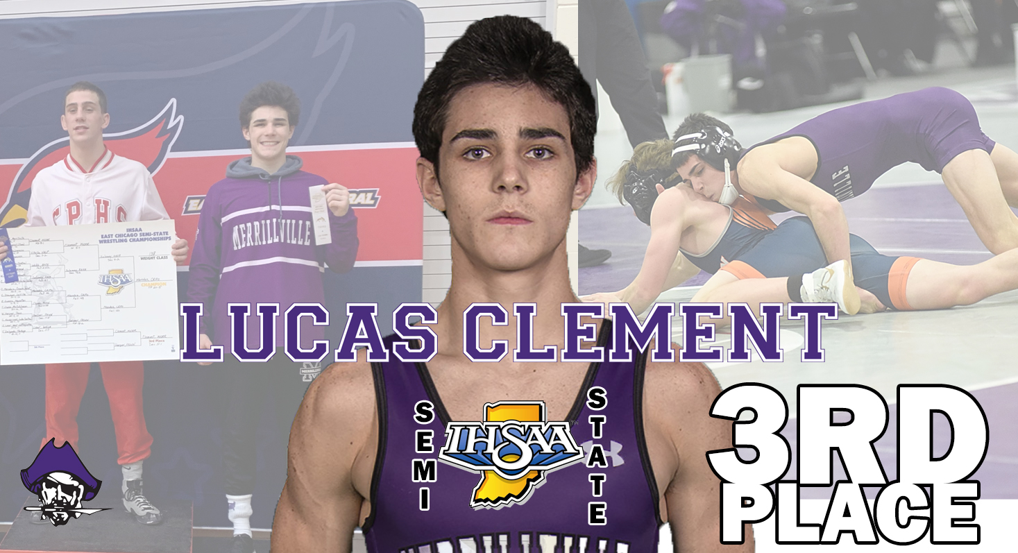 Lucas Clement - Wrestling - Merrillville High School Athletics