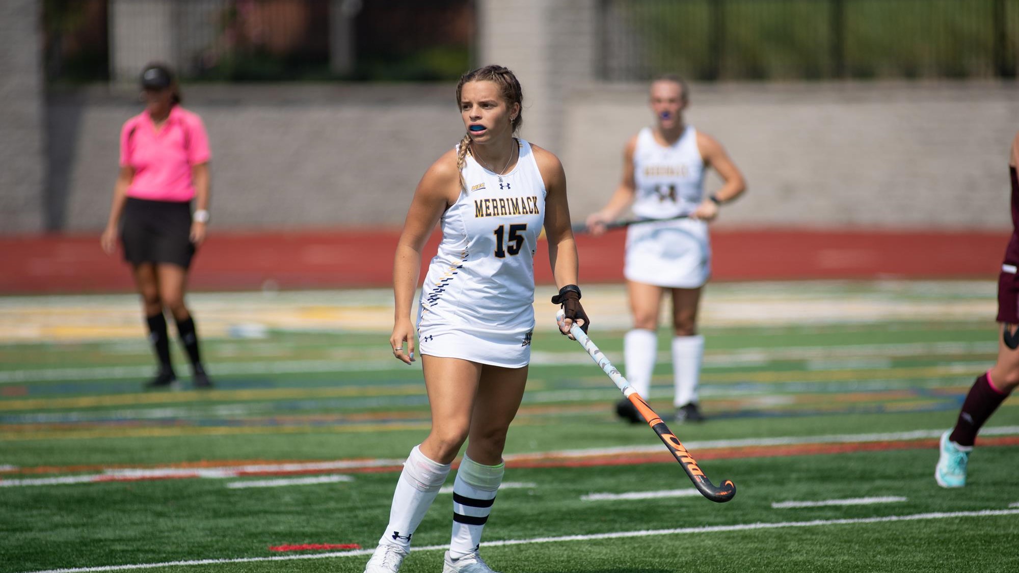 Lambert Scores First Goal as a Warrior in Defeat at Wagner - Merrimack ...