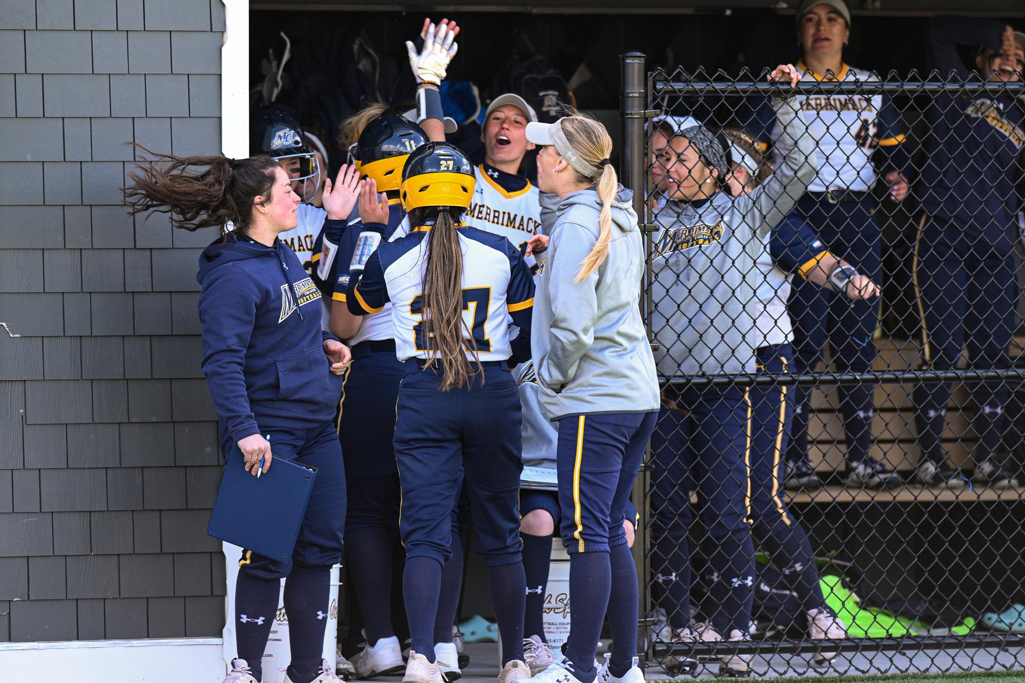 Softball Takes Second Straight at CCSU - Merrimack College Athletics