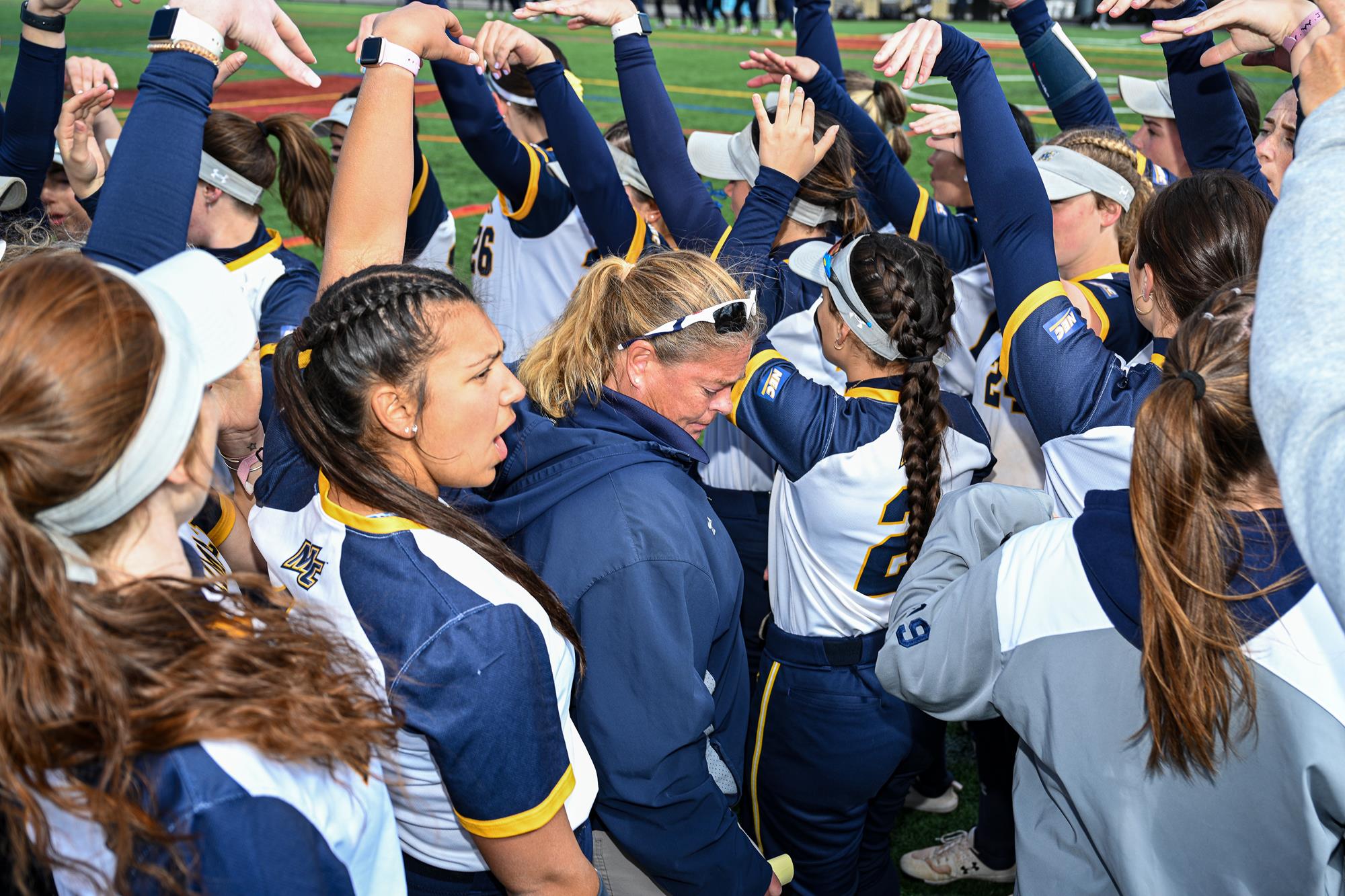 Schwager Sets Milestone as Softball Takes LIU Series - Merrimack ...