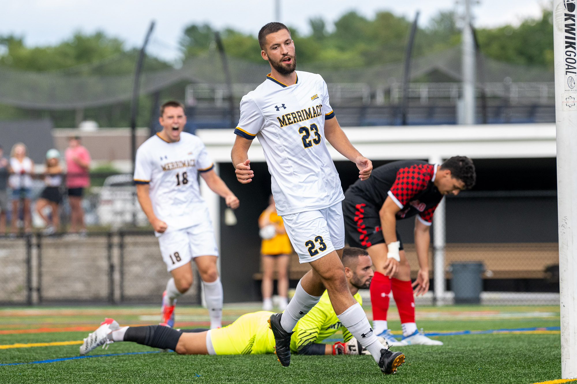 Pesenti’s Two Goals Propels Men’s Soccer to Victory Over Hartford ...