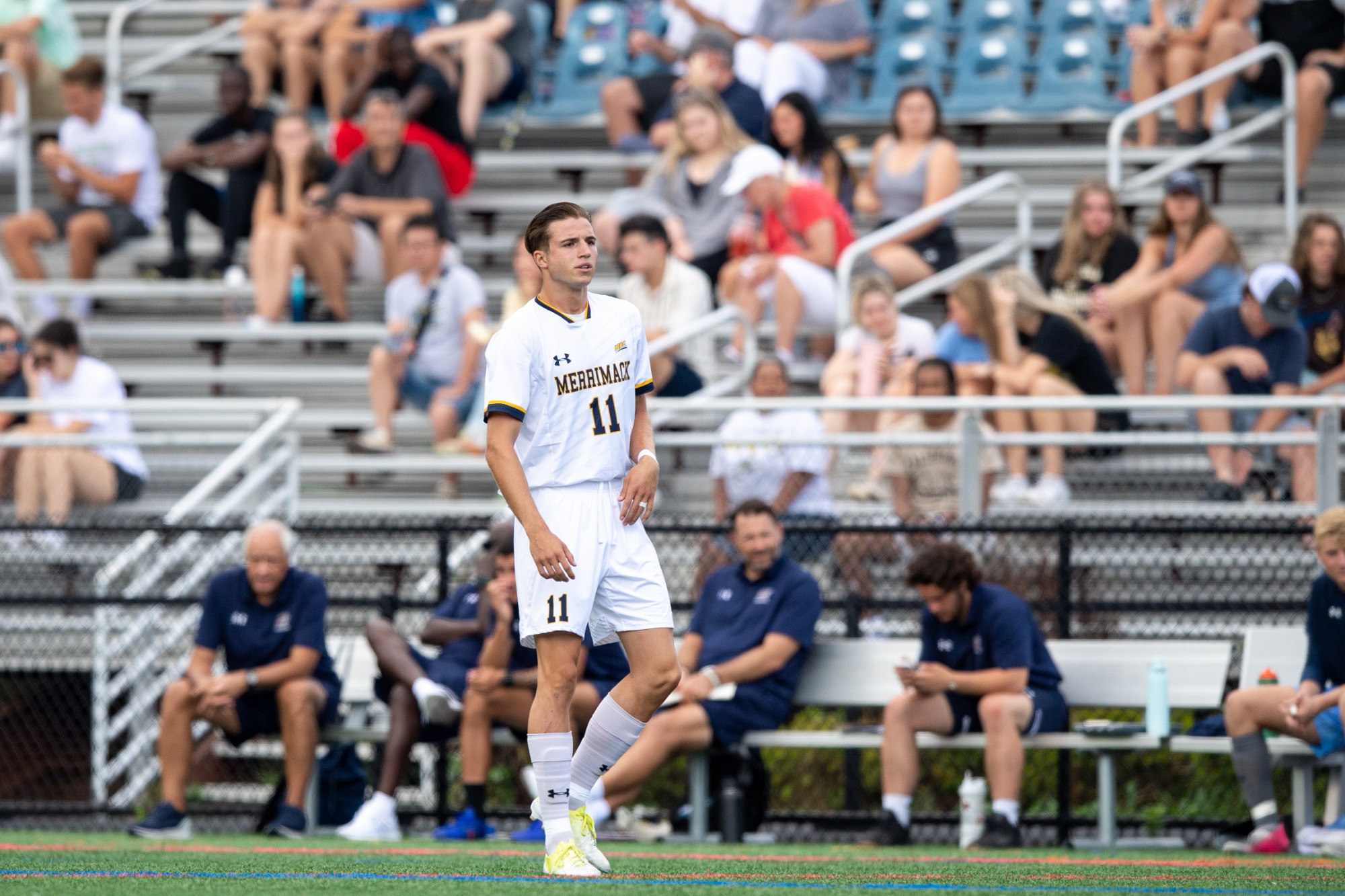 Strong Second Half Propels Men’s Soccer Past St. Francis - Merrimack ...