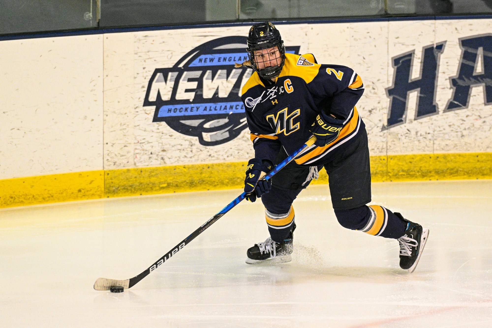 Women's Hockey Stumbles at Boston University - Merrimack College Athletics