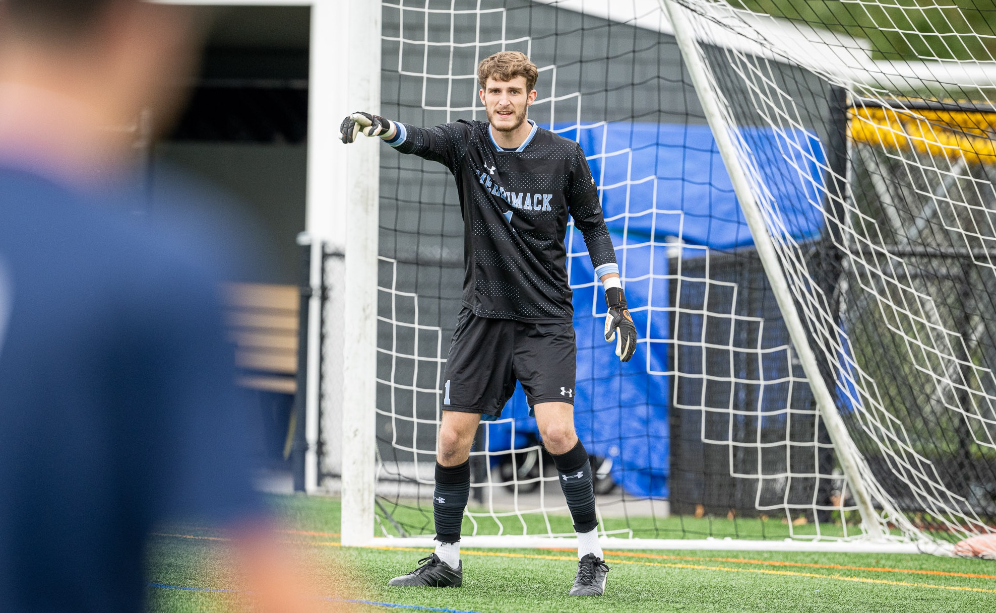 Men's Soccer Drops Match to Le Moyne - Merrimack College Athletics