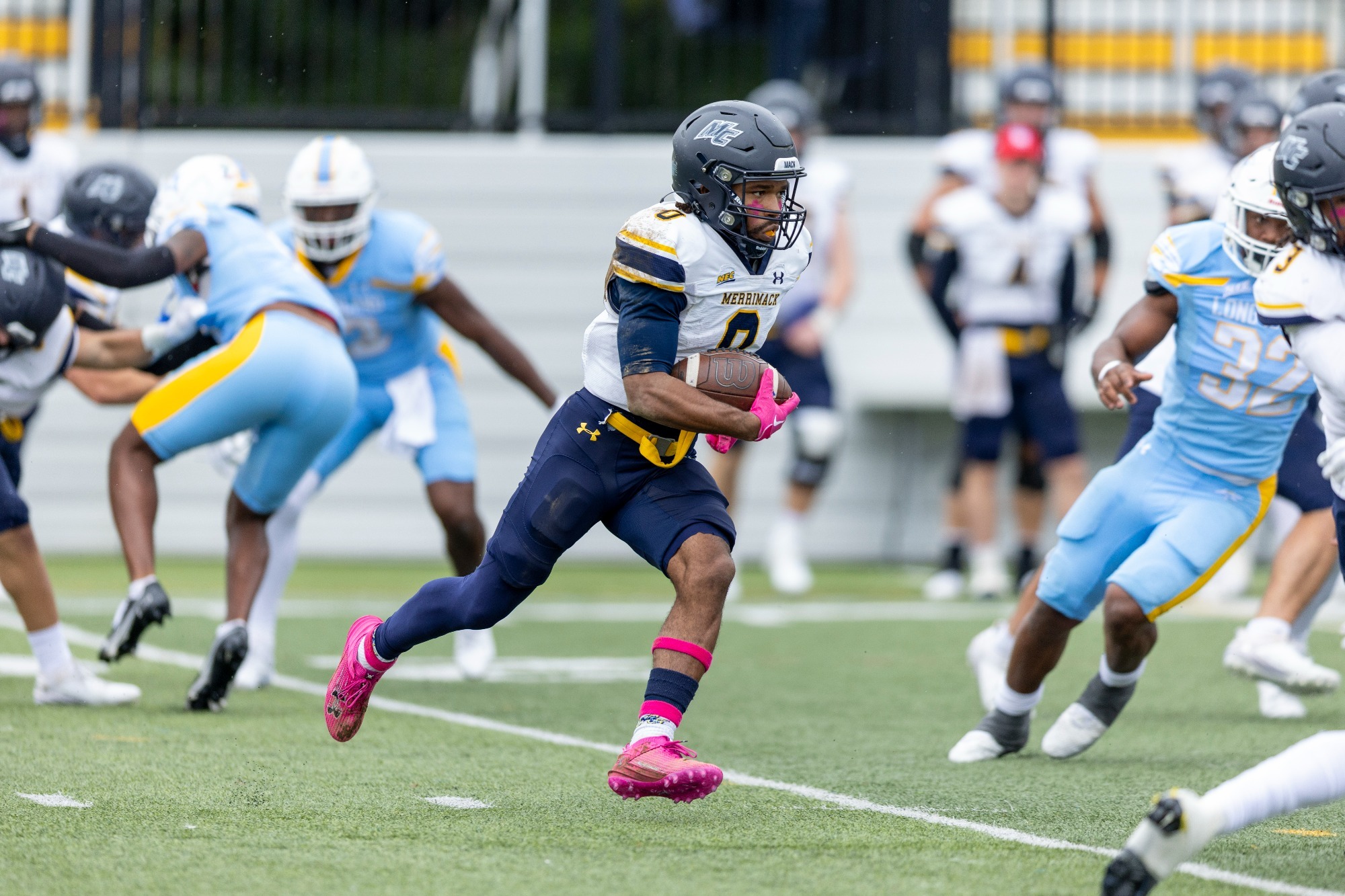 Football Shuts Out Long Island for Third Straight Win - Merrimack ...
