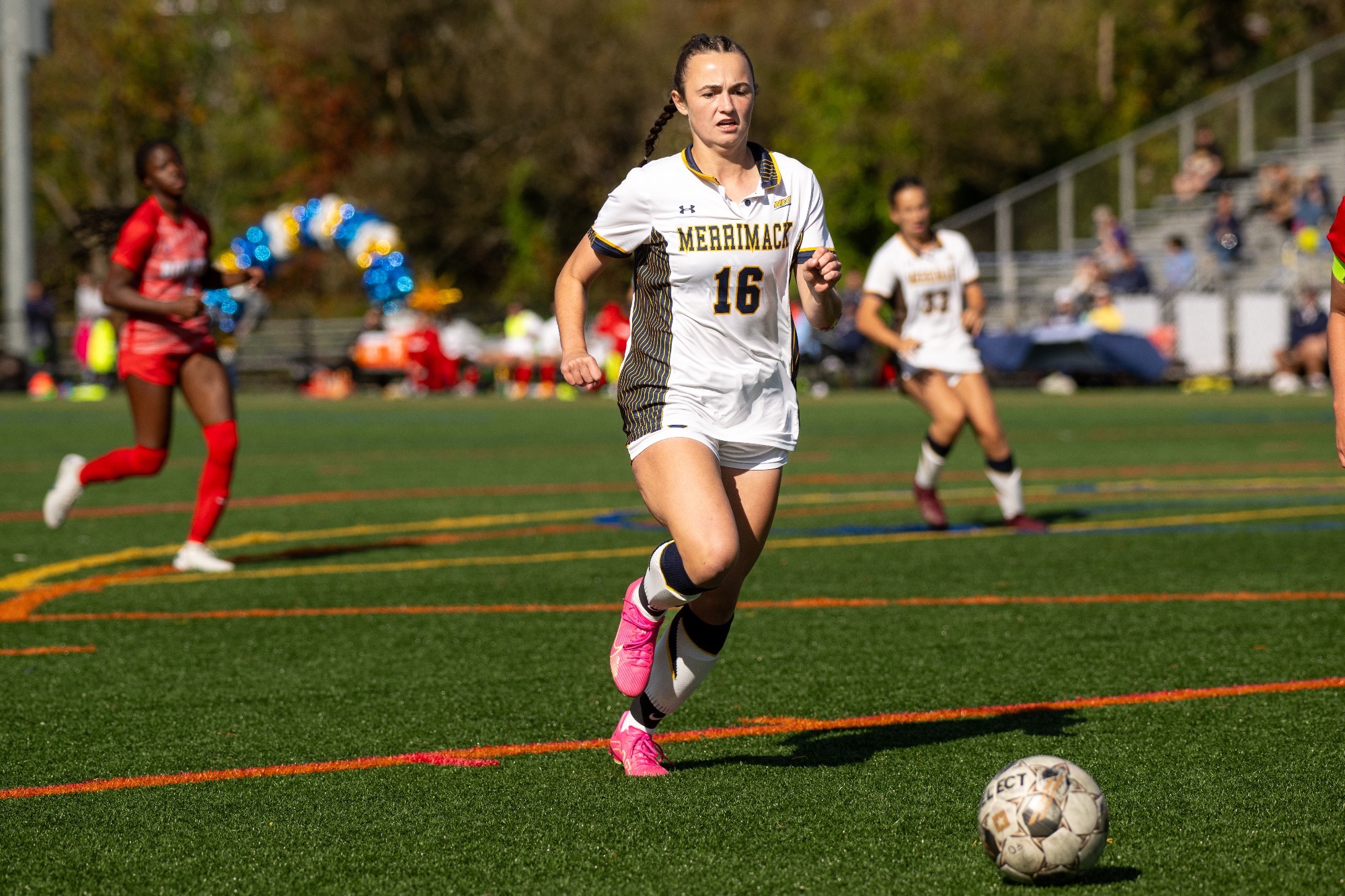 Women's Soccer Moves Into First Place With Comeback Victory Over Howard ...
