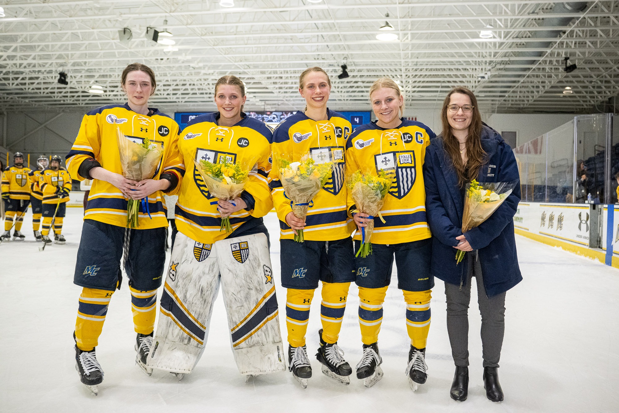 Women's Hockey Wins in Shootout over UNH on Senior Day 2023 - Merrimack ...