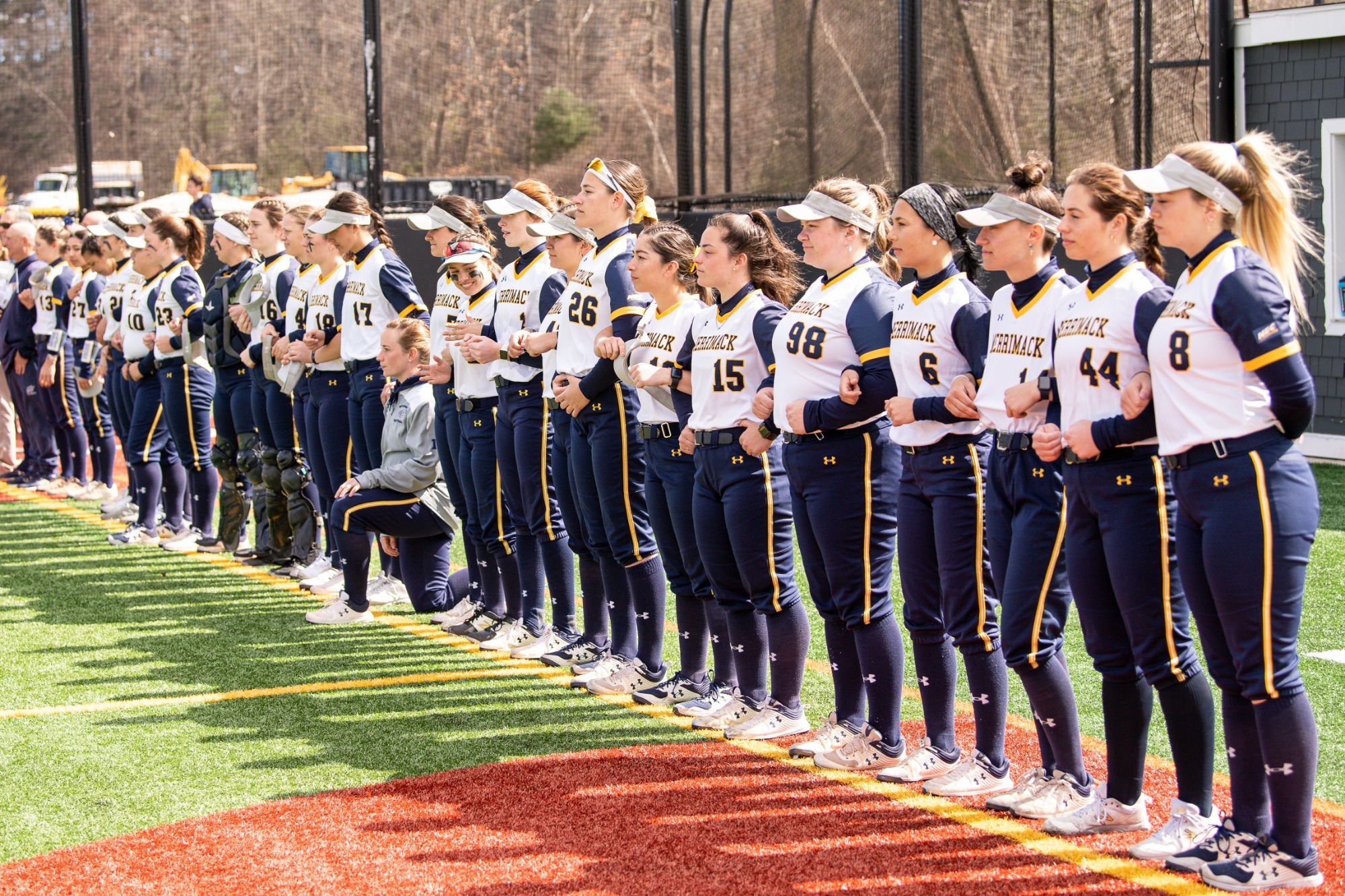 Softball Defeated in Season Opener - Merrimack College Athletics