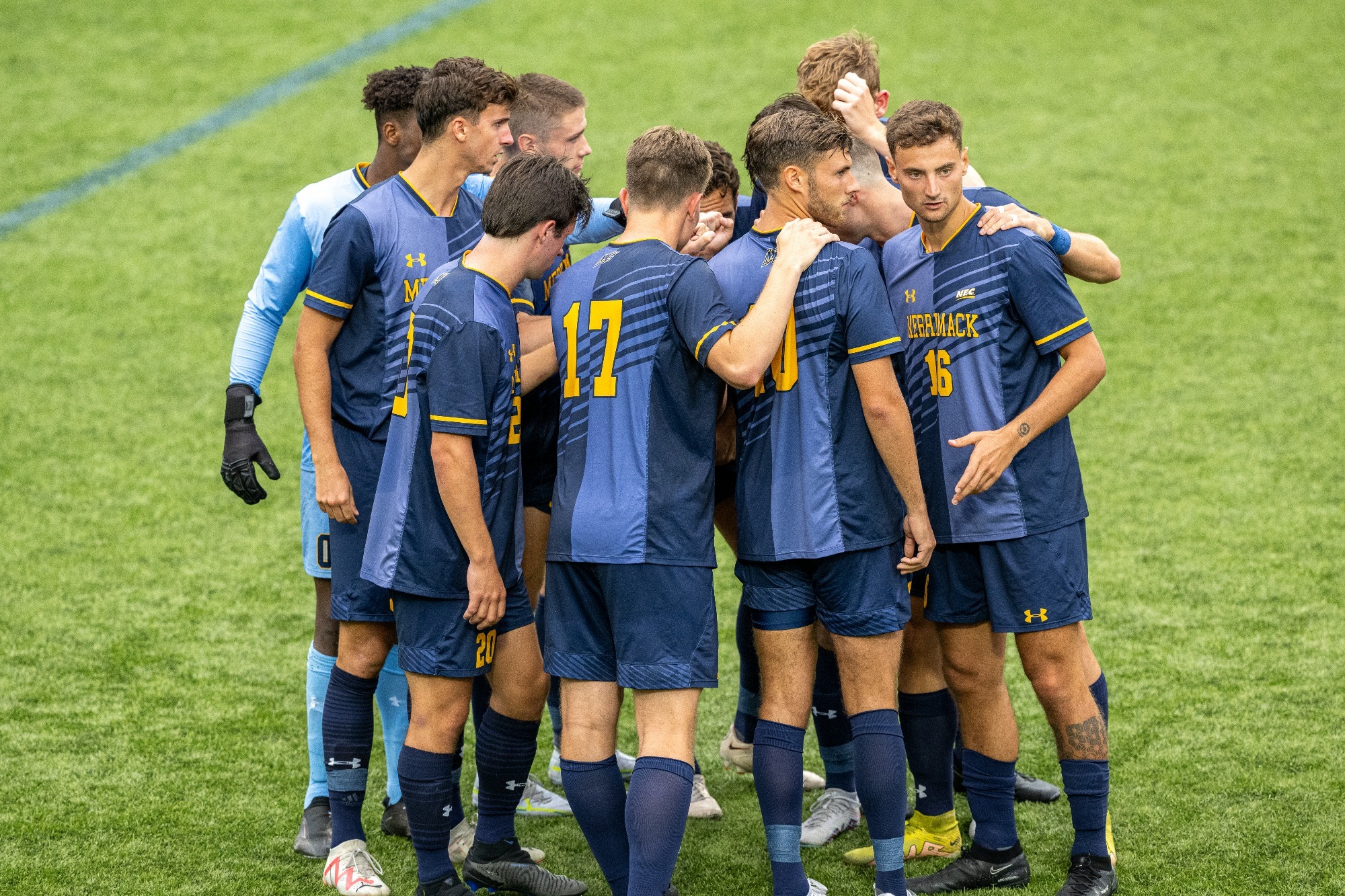Men's Soccer's First Half Double Seals Win Over Boston University ...