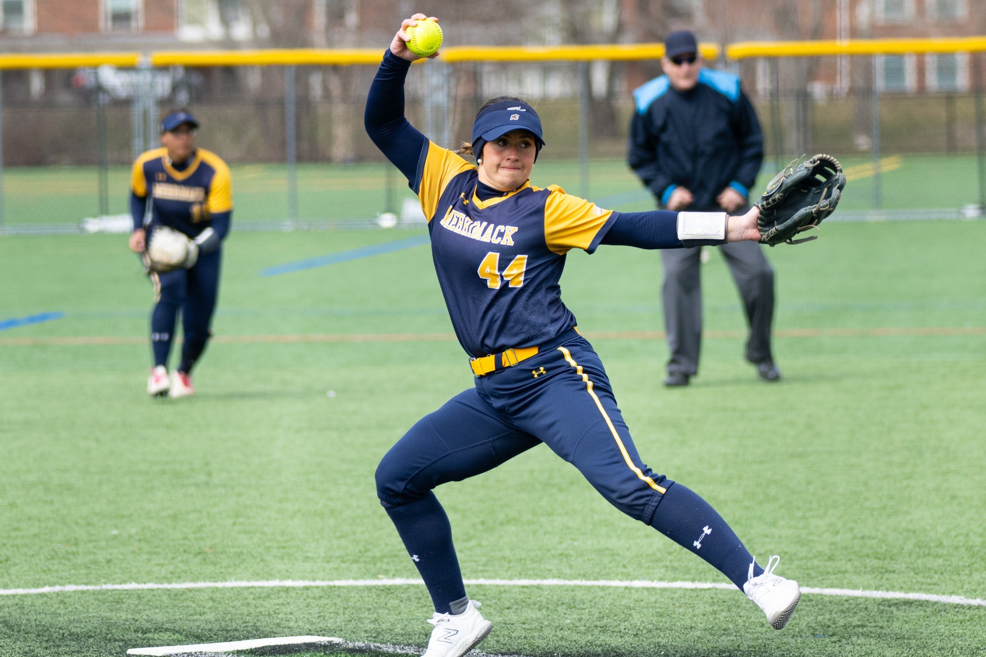 Softball Falls In Pitchers Duel Against Holy Cross - Merrimack College ...
