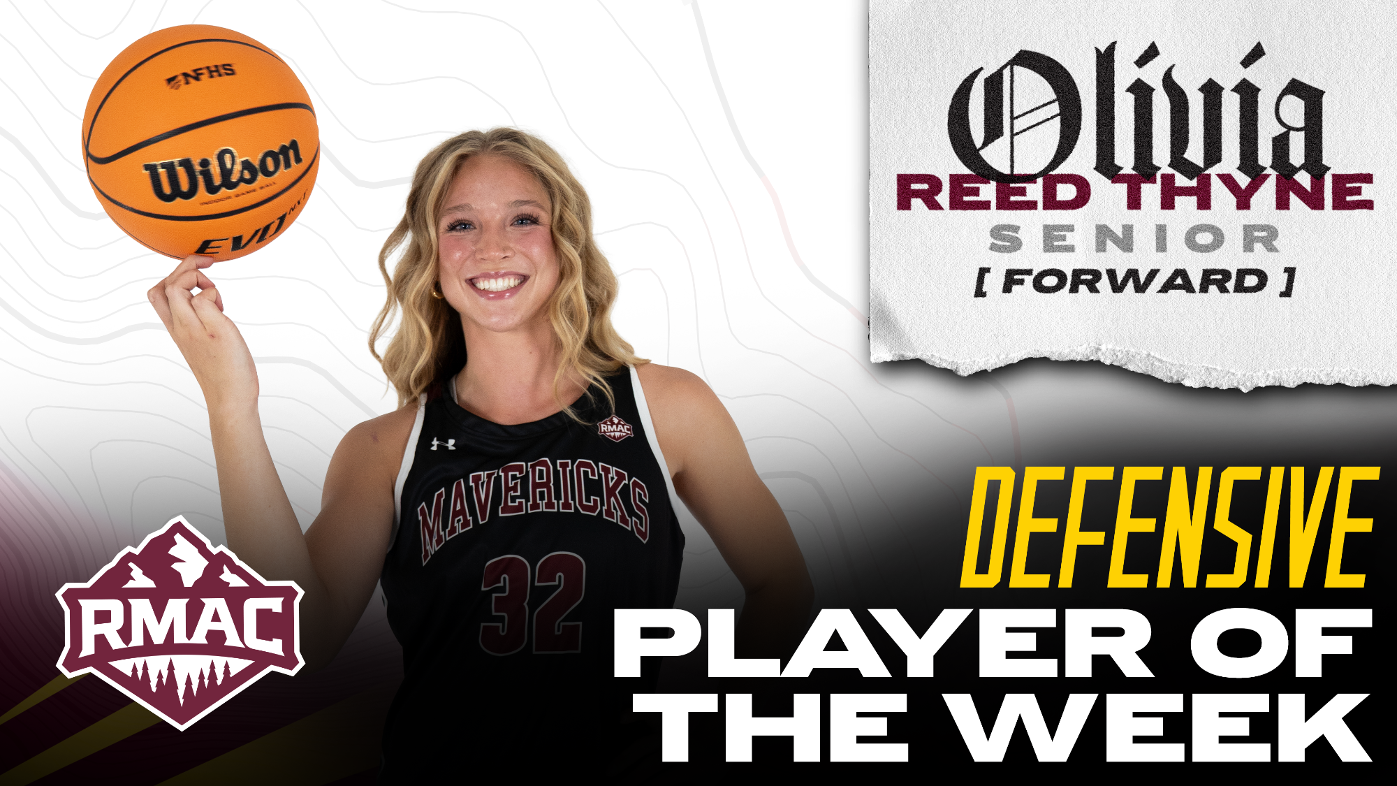 Reed Thyne picks up second straight RMAC Defensive Player of the Week ...