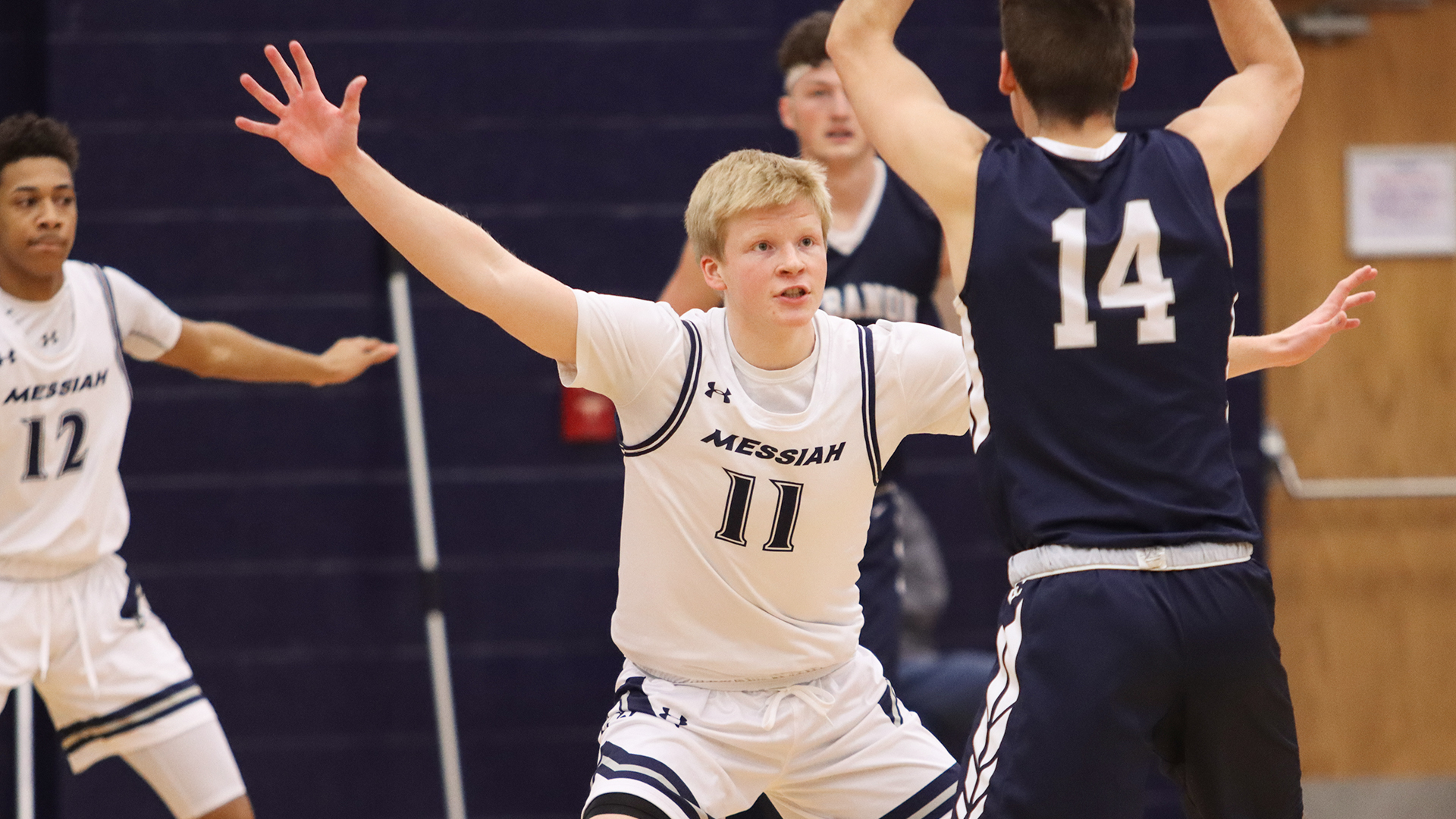 Evan Parker - 2023-24 - Men's Basketball - Messiah University Athletics