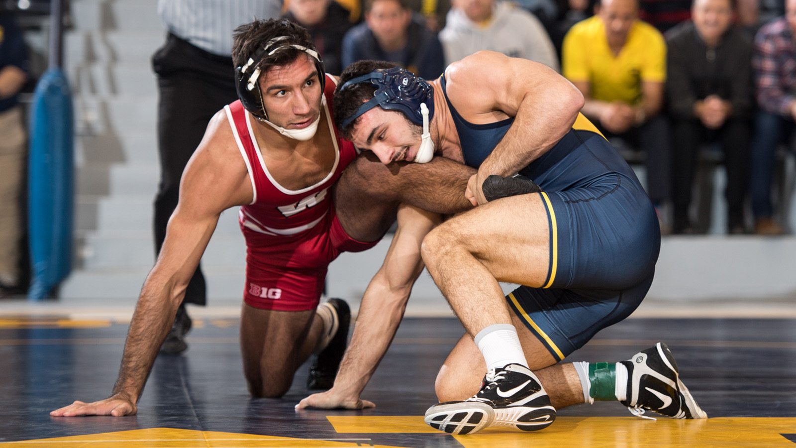 Domenic Abounader - Wrestling - University of Michigan Athletics